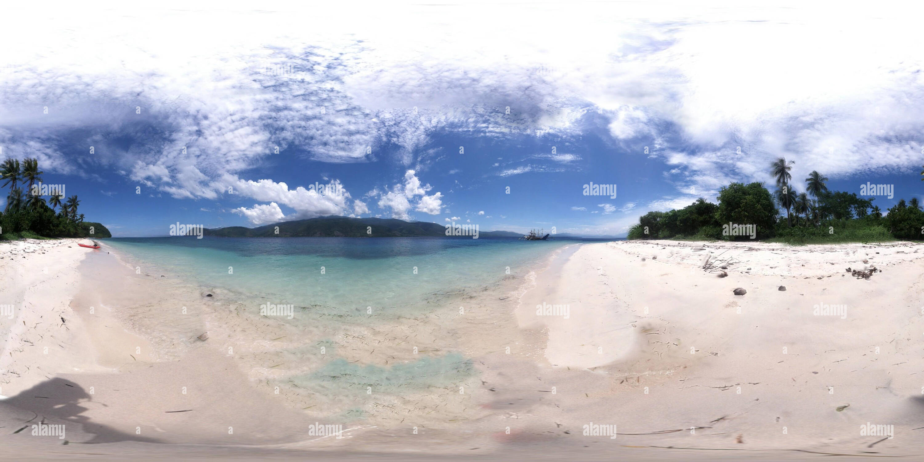 360° view of North End of Pujada island mati Philippines - Alamy