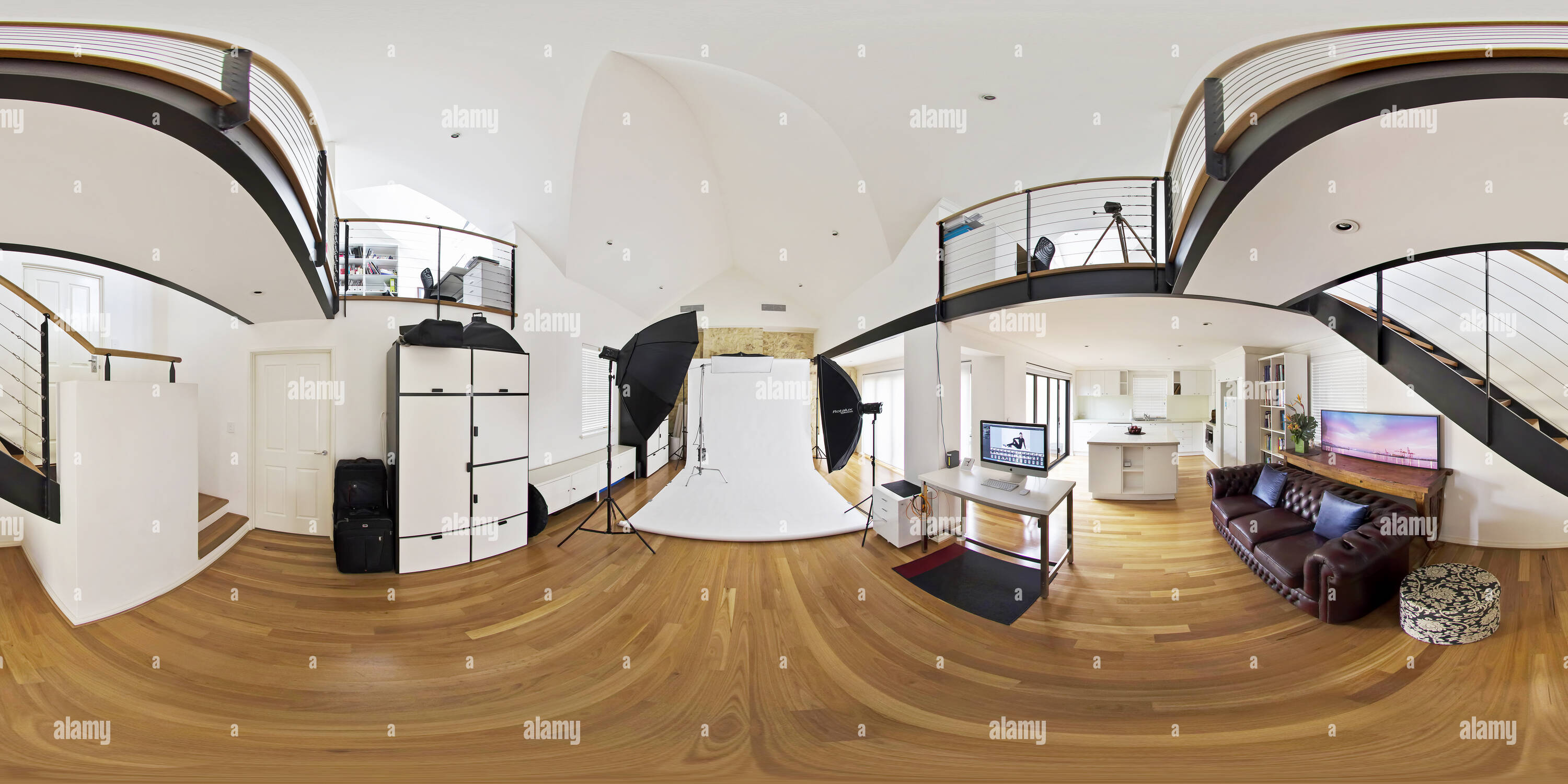 360° view of Photography studio v3 - Alamy