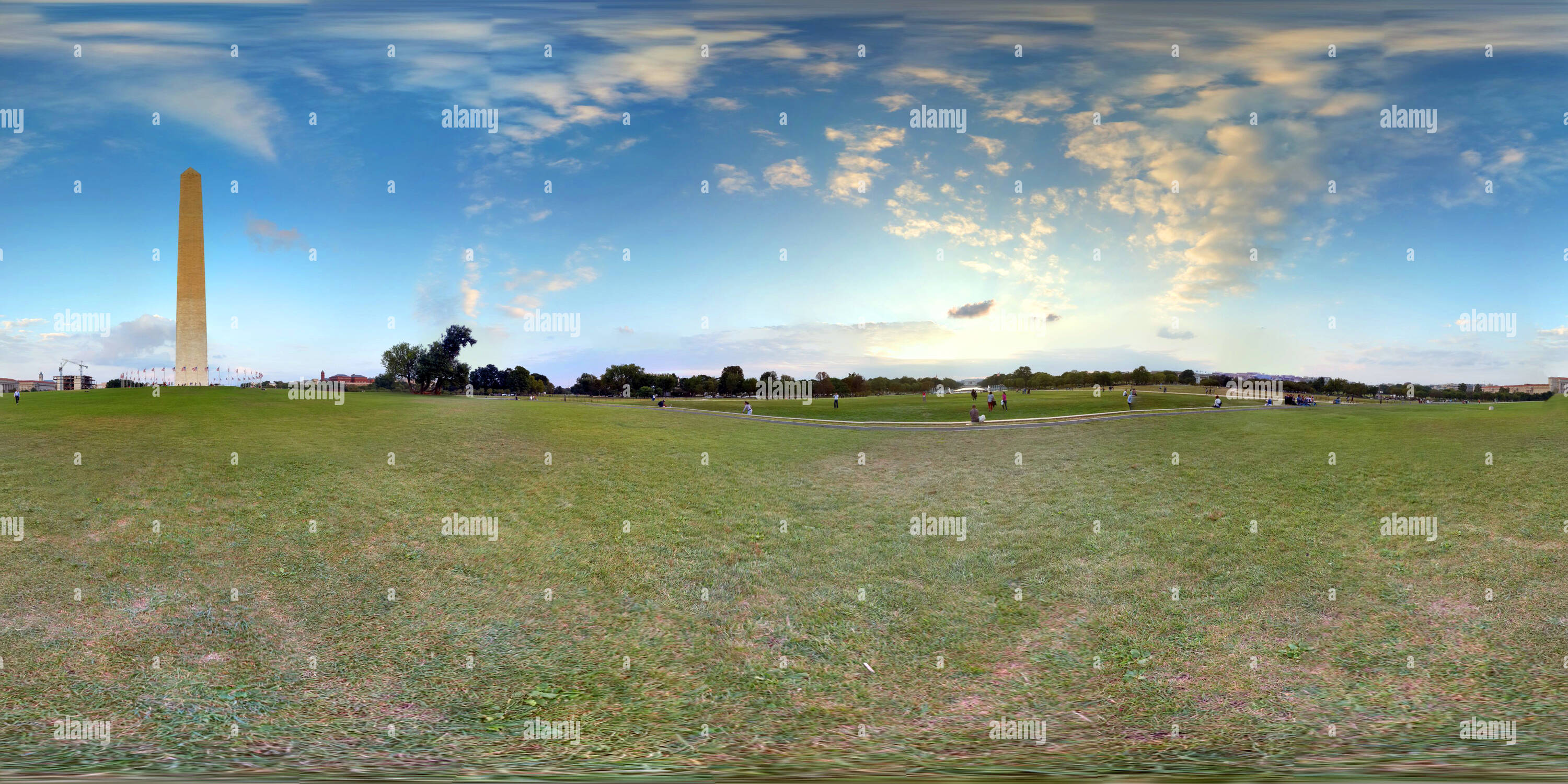 360° view of The National Mall, Washinton DC - Alamy
