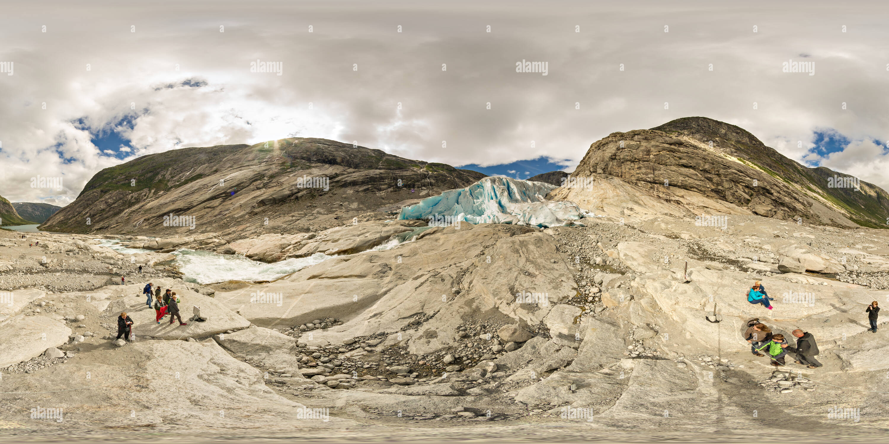 360° view of Blue ice (14 - Alamy