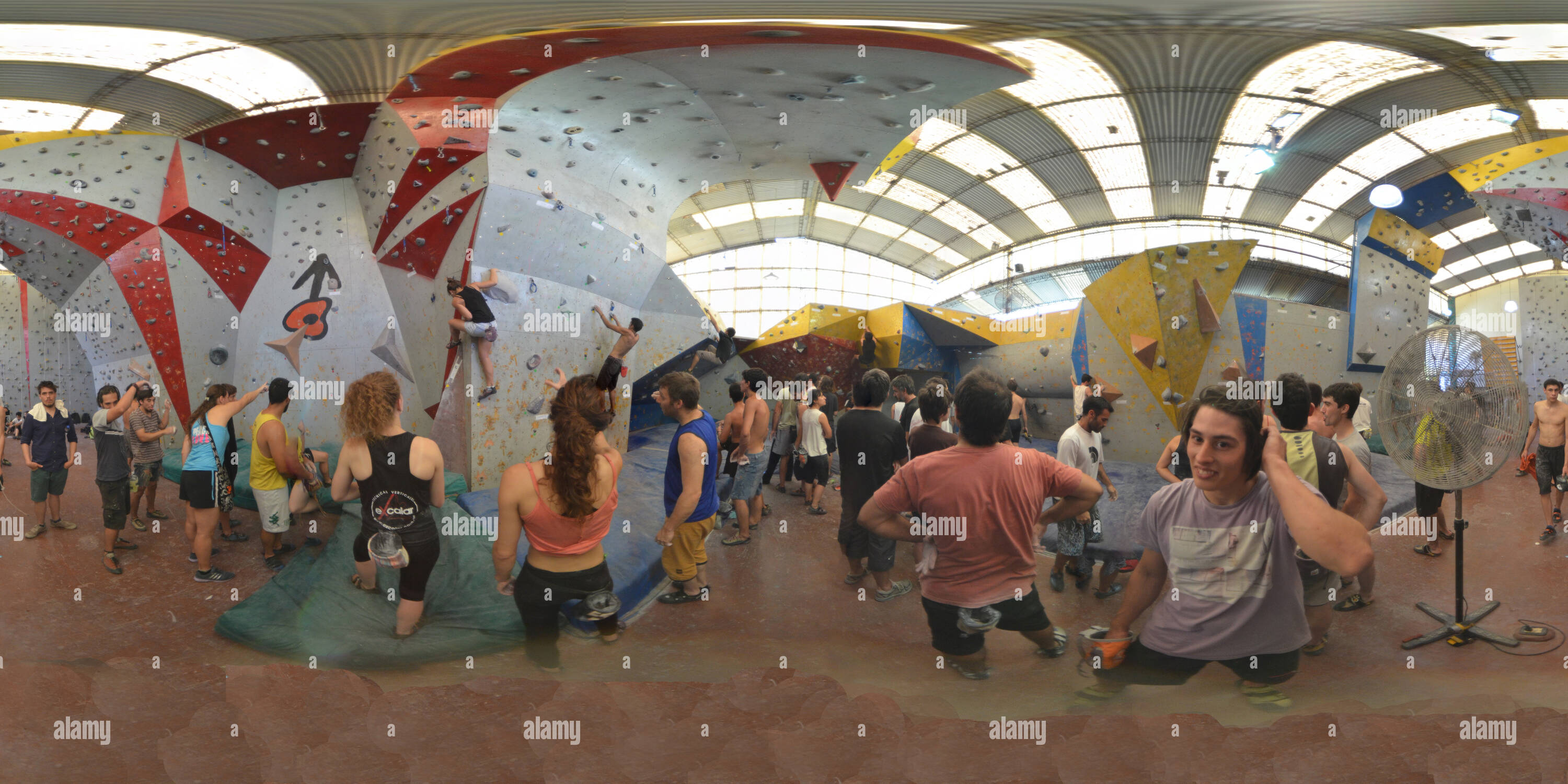 360° view of Copa Rocodromo 2014 - Alamy