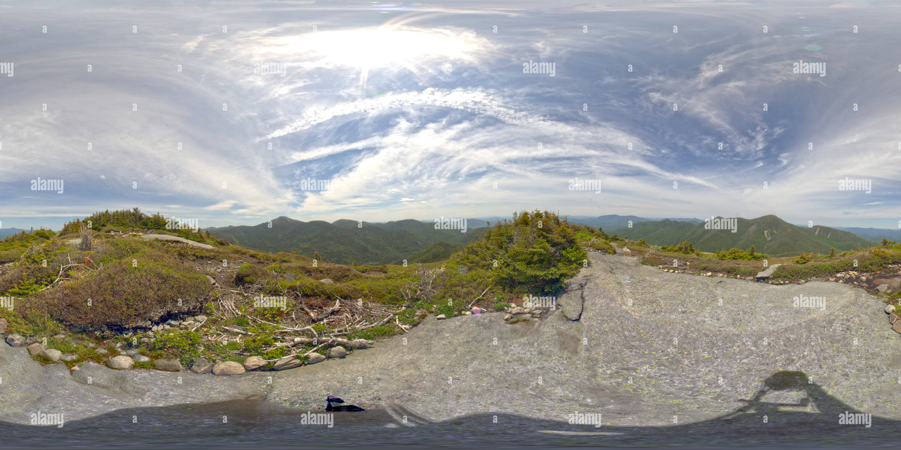 360° view of Summit Area View-Mt. Colden - Alamy