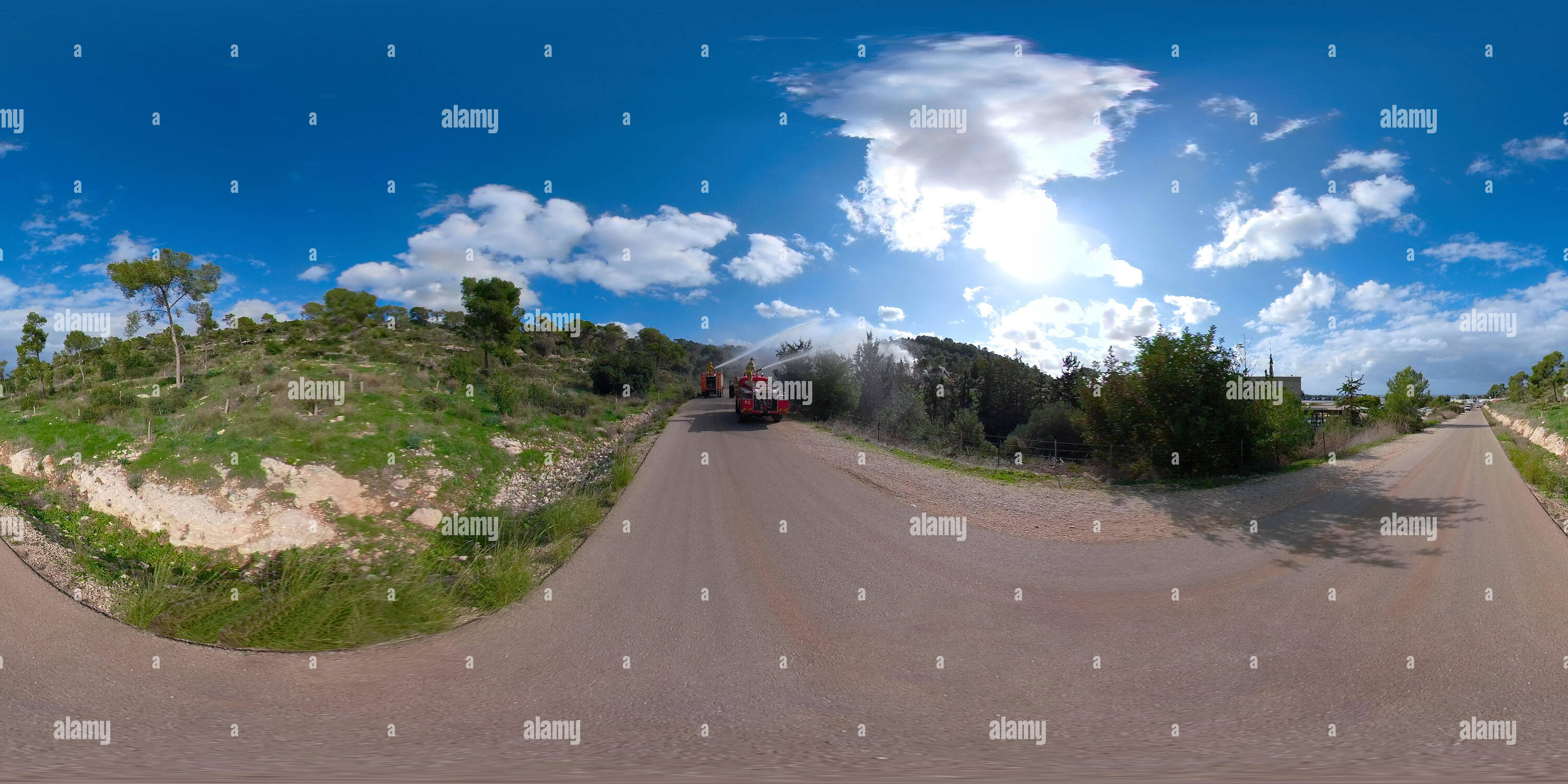 360 degree hazard hi-res stock photography and images - Alamy