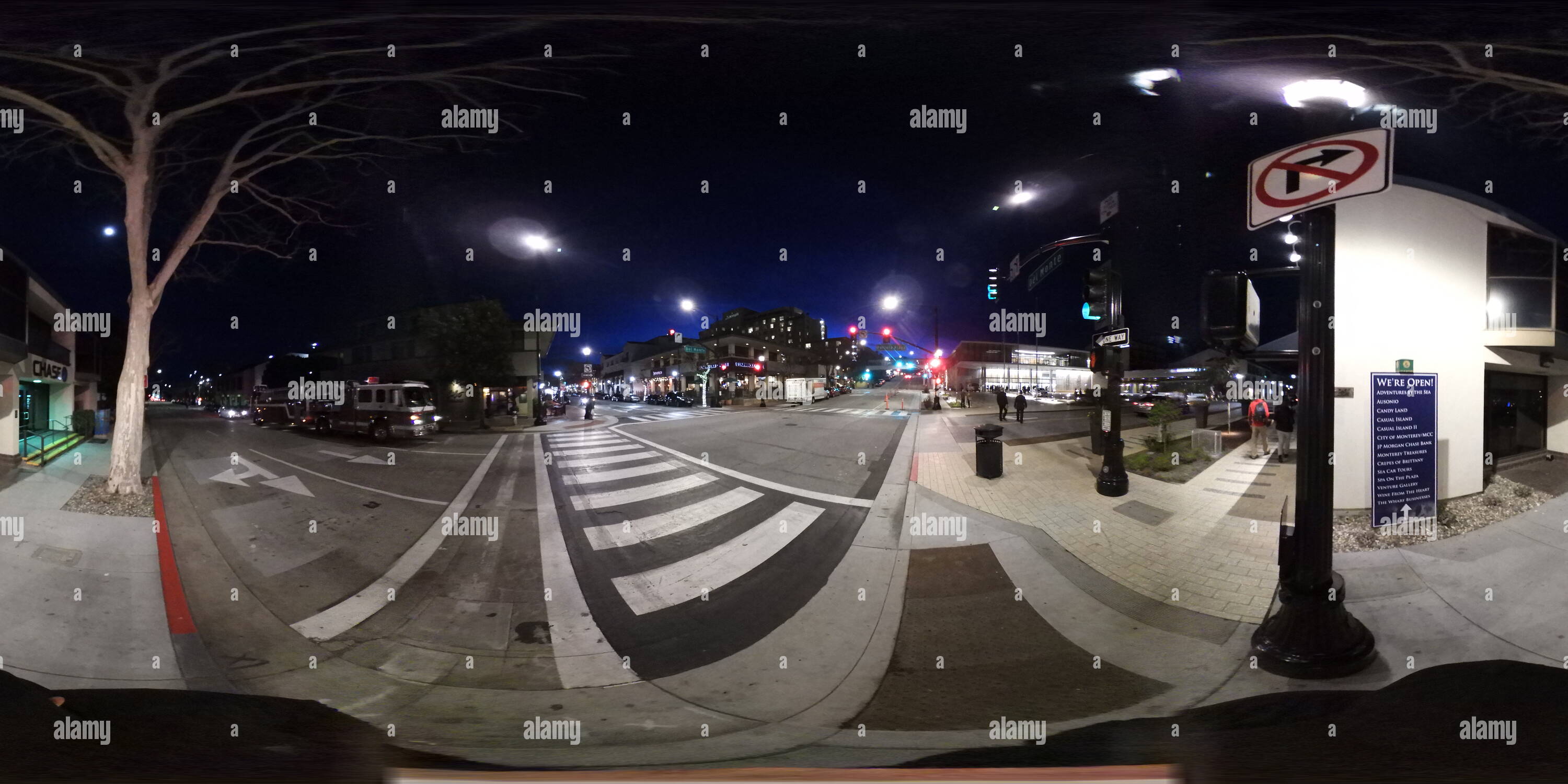 360° view of Streets of Monterey, Ca - Alamy