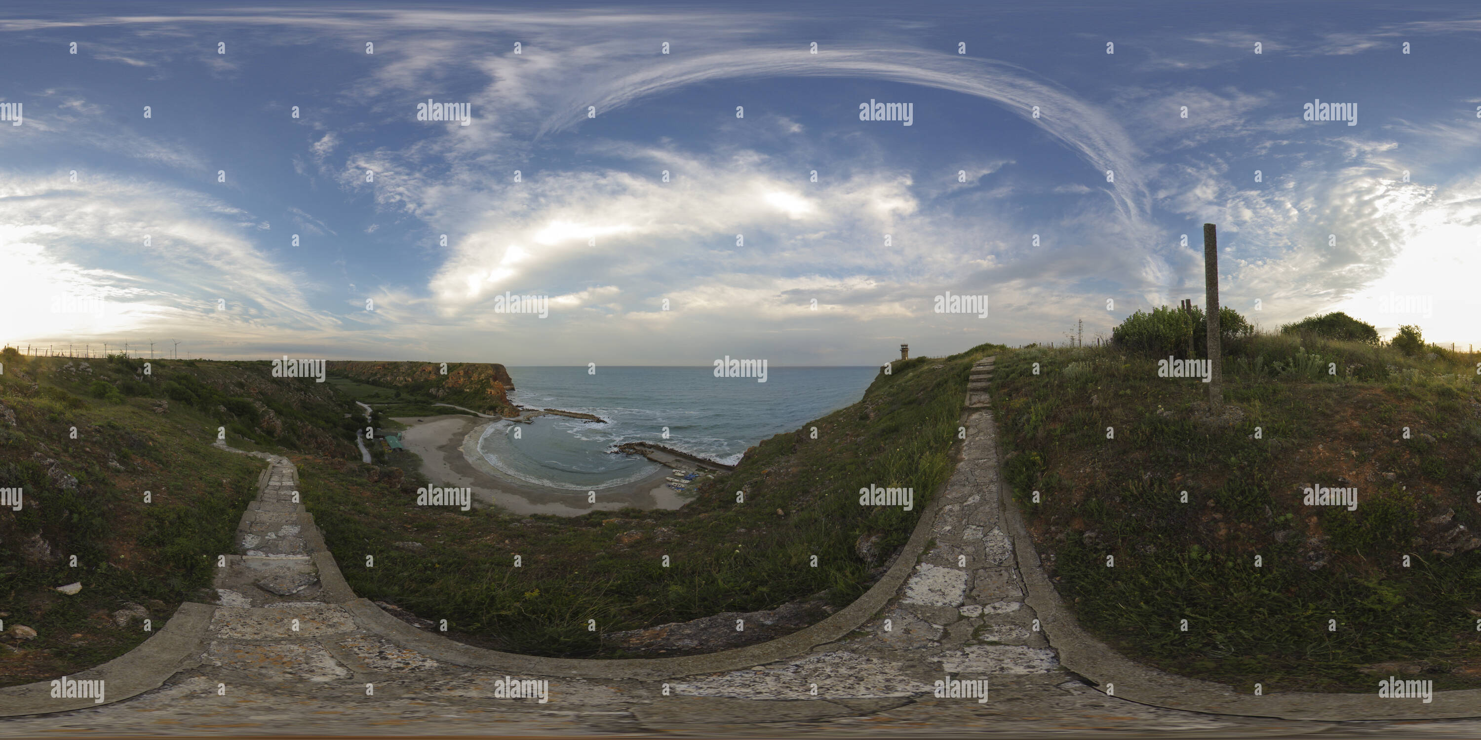 360° view of On top of Bolata beach, Bulgaria - Alamy