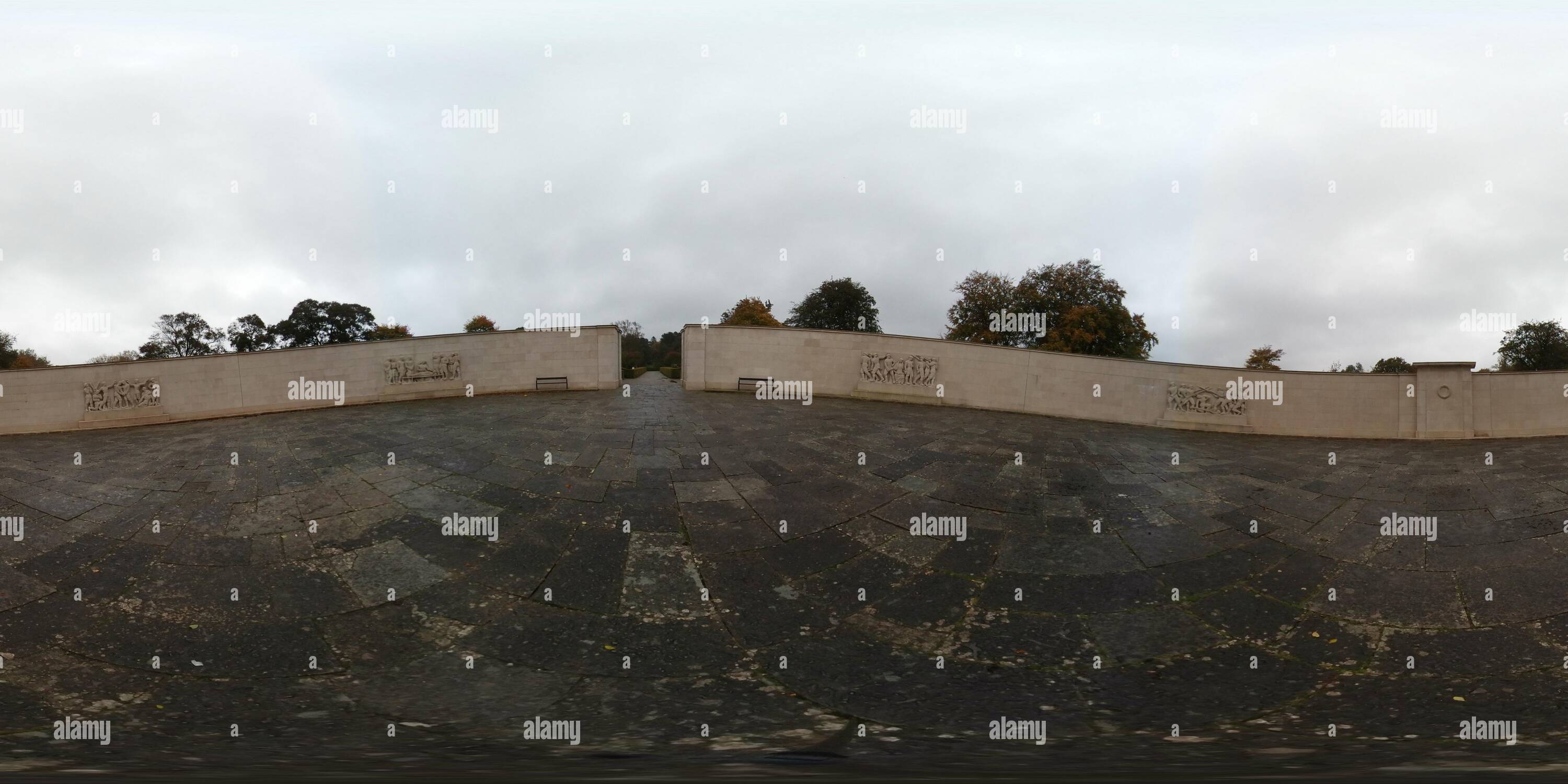 360° view of World War I Monument Memorial Park aarhus - Alamy