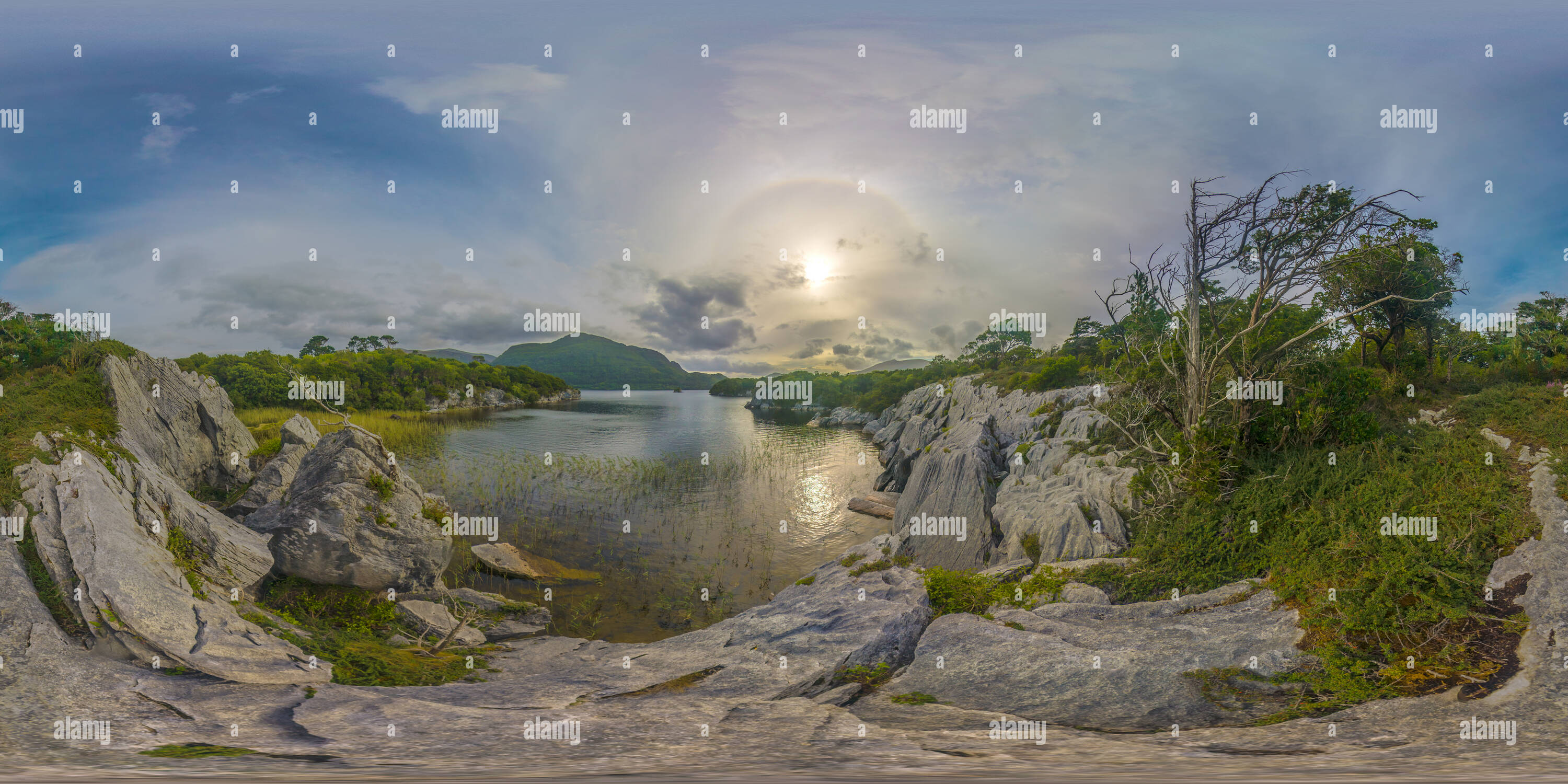 360° view of Muckross Lake View - Alamy