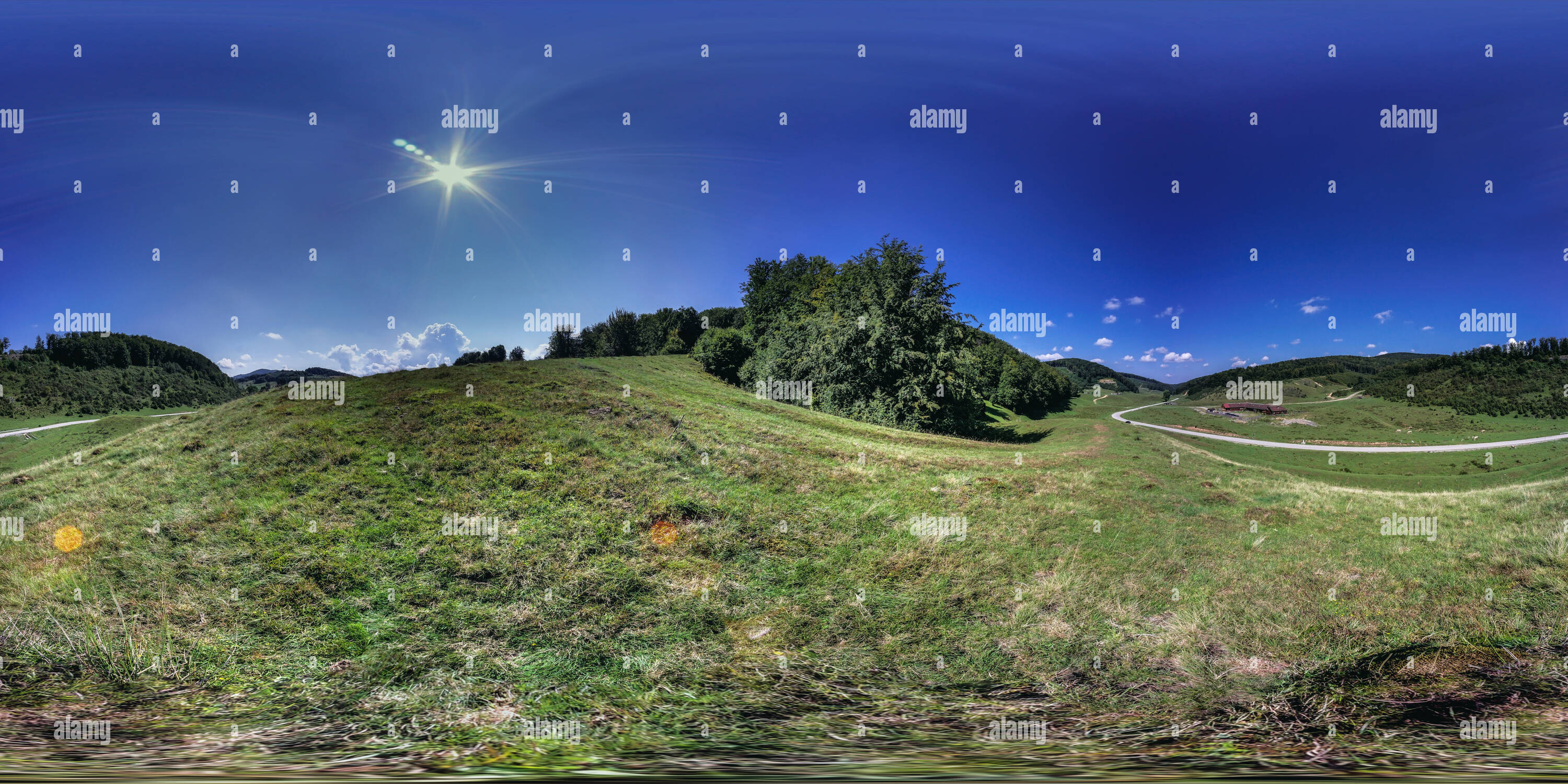 360° view of Road Rosia - Bratca - Alamy