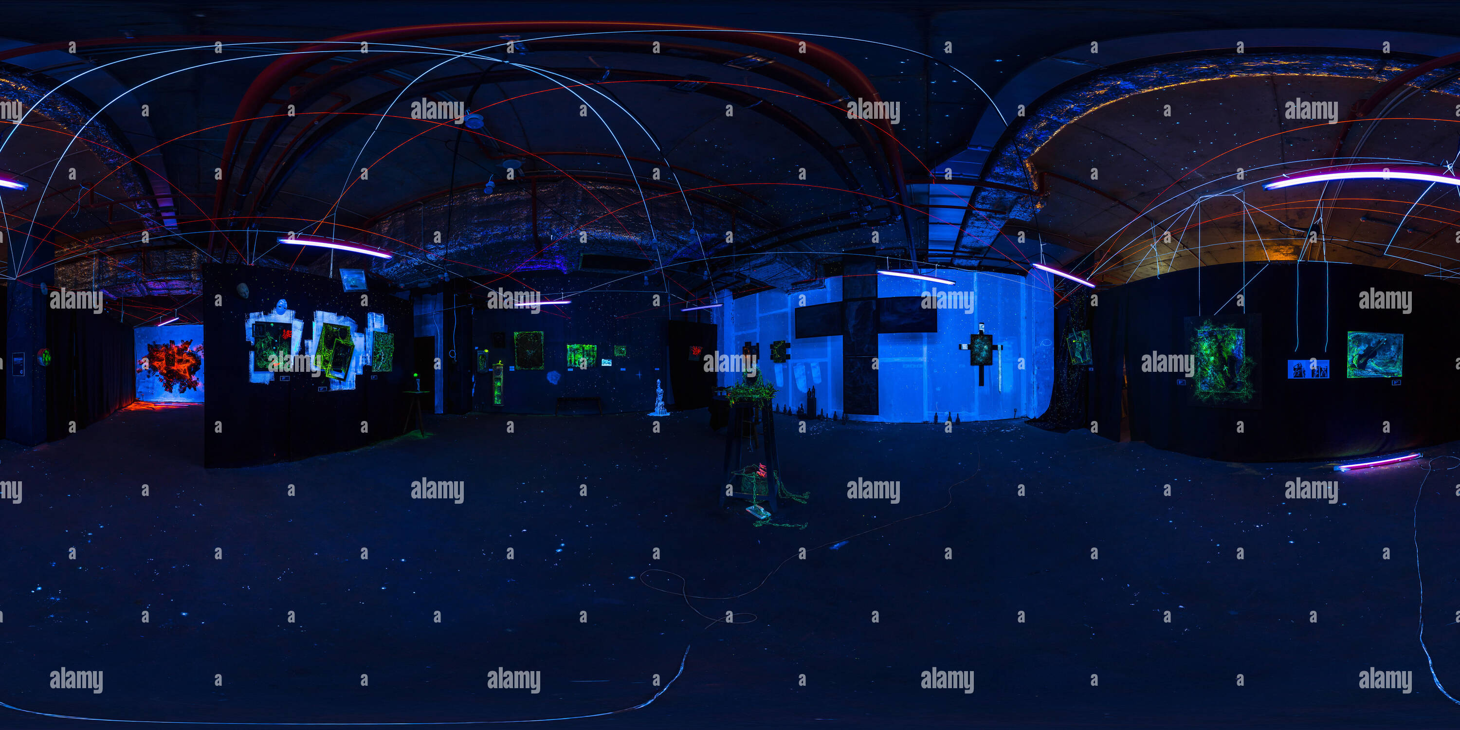 360 panorama art gallery hi-res stock photography and images - Alamy