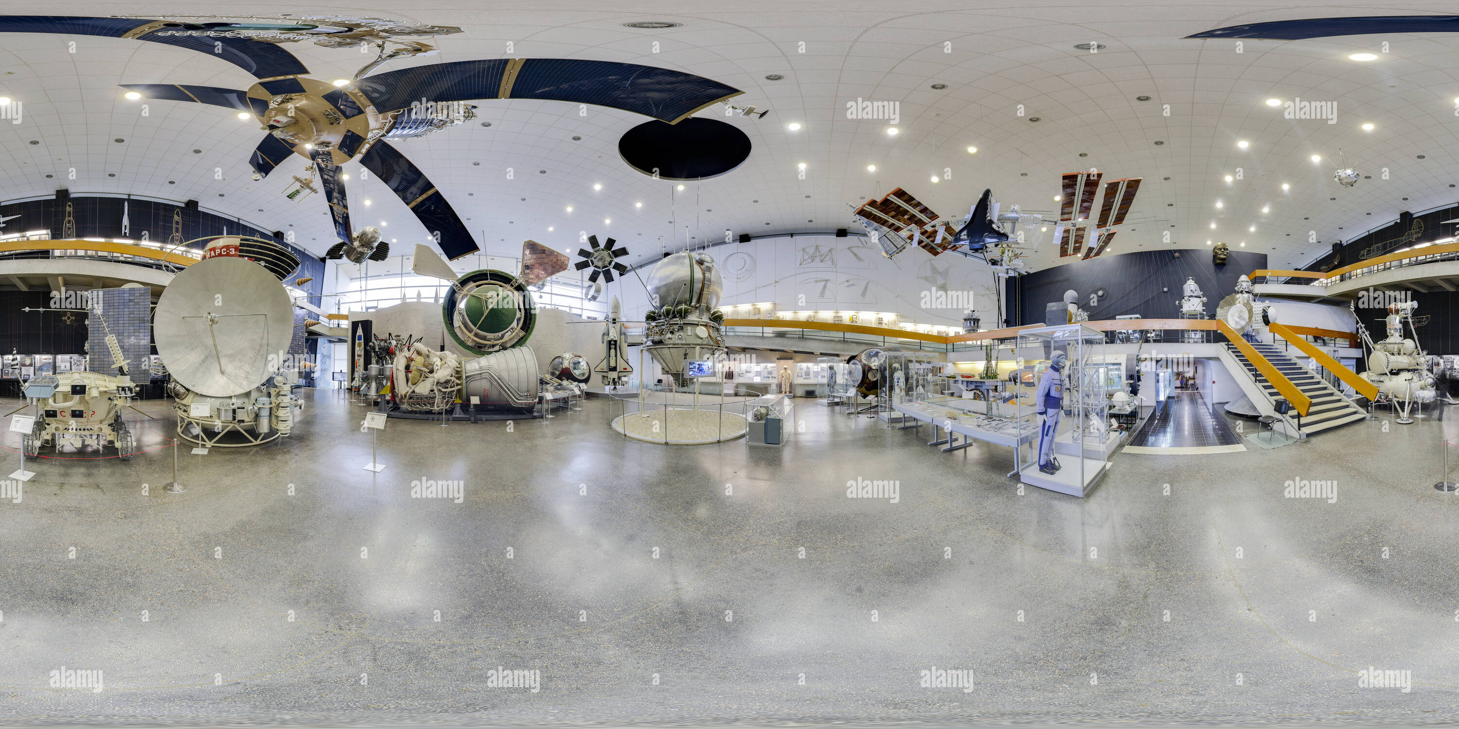 360° view of Museum of cosmonautics - Alamy