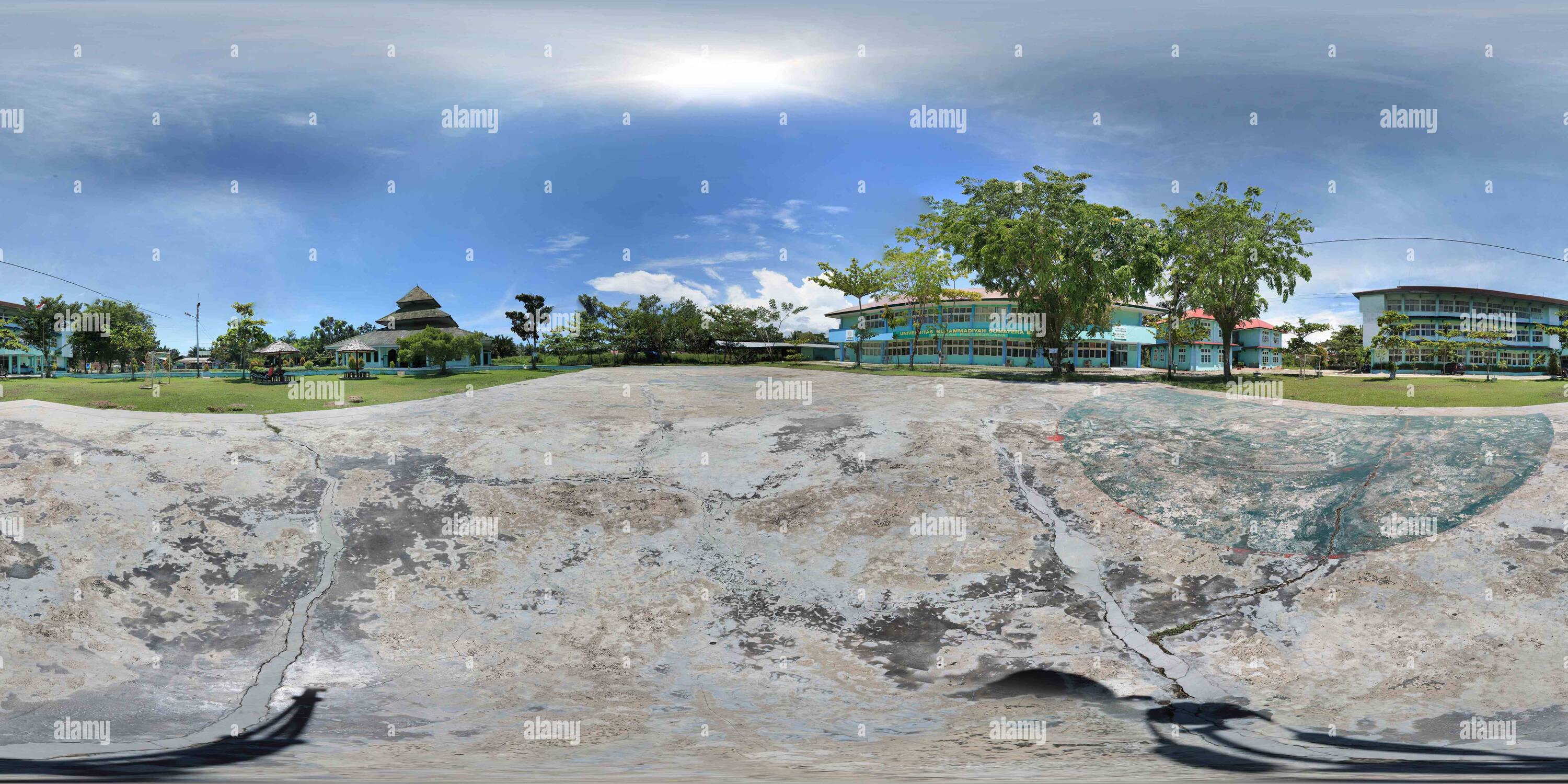 360° view of Universitas Muhammadiyah Sumatera Barat (UMSB - Alamy