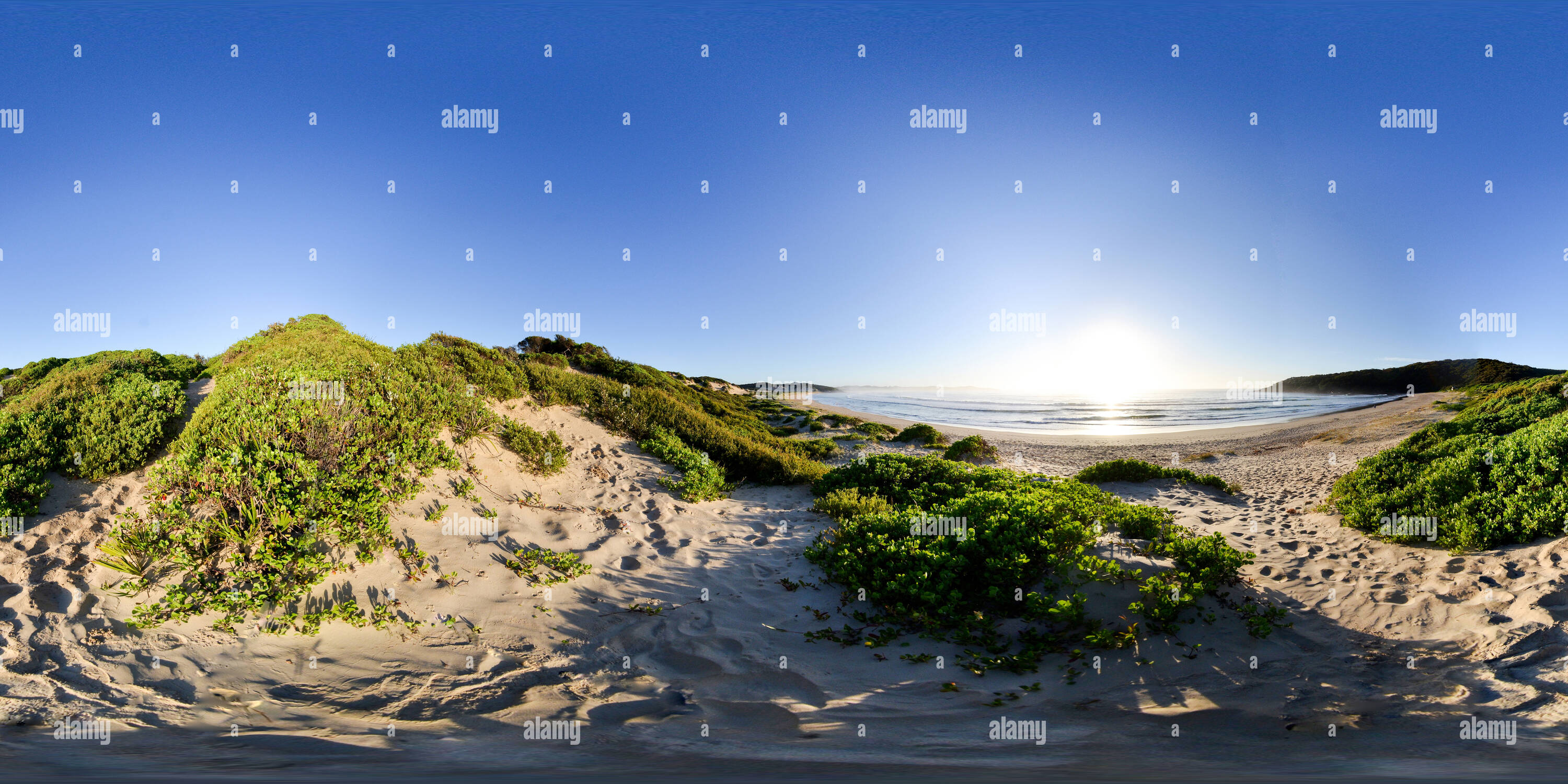 360° view of One Mile Beach - Alamy