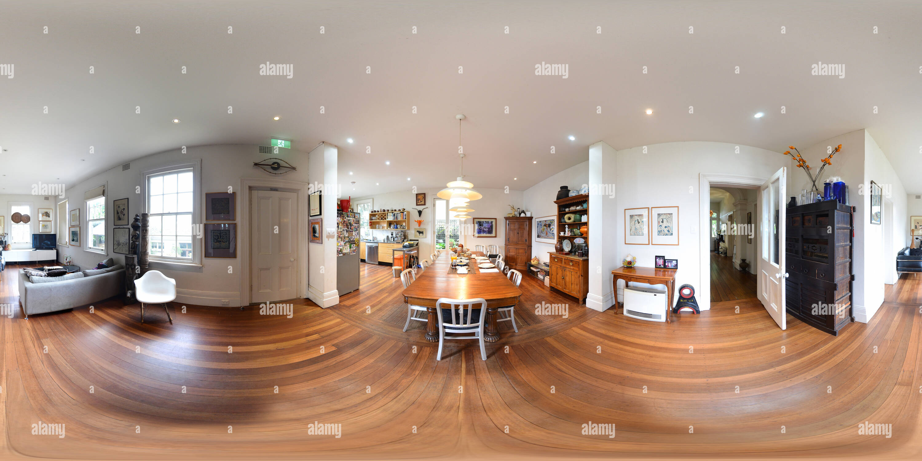 360° view of Tara Guest House Dining Room - Alamy