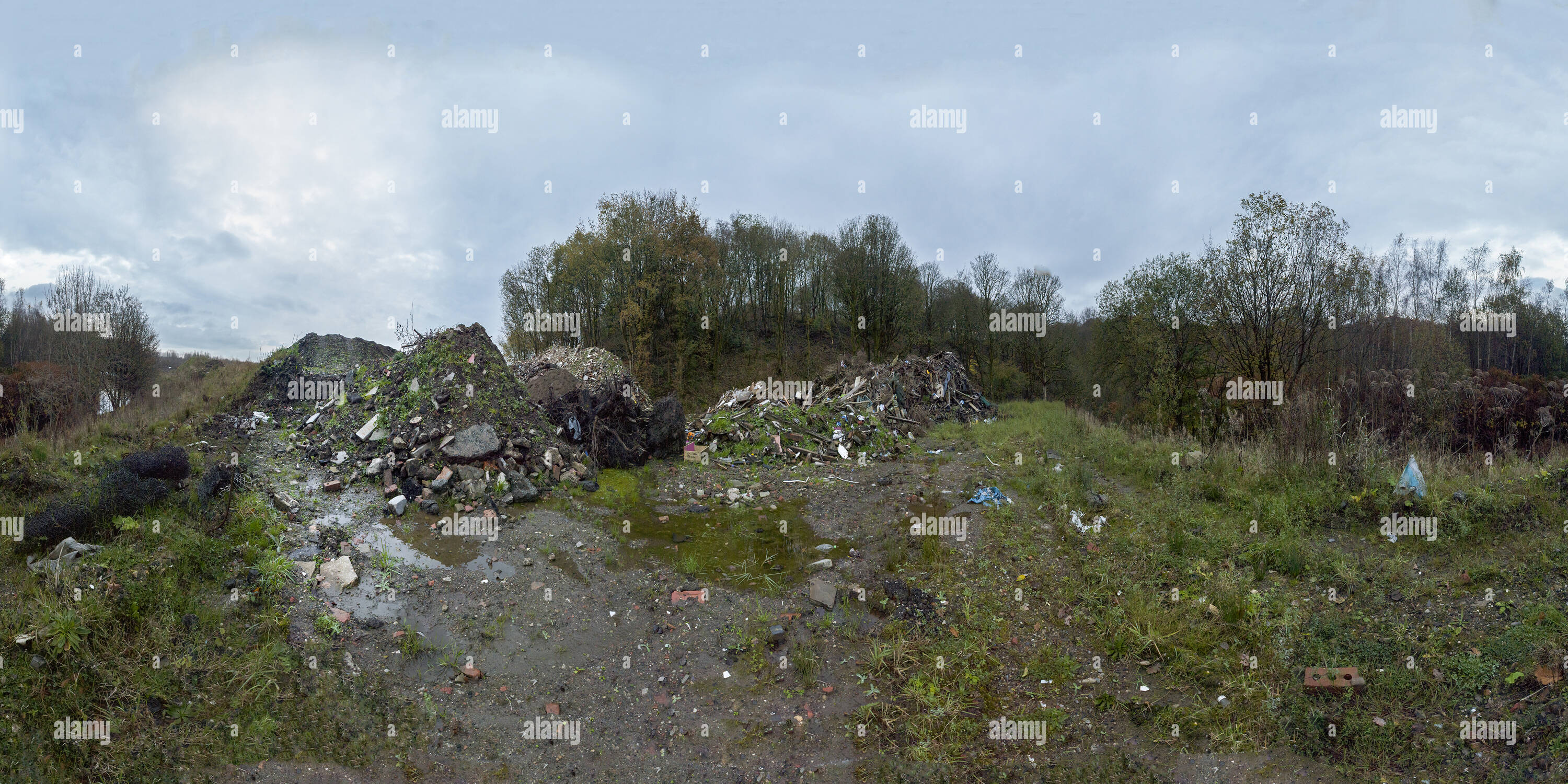 360° view of Tip Site at Smith's Lodges - Alamy