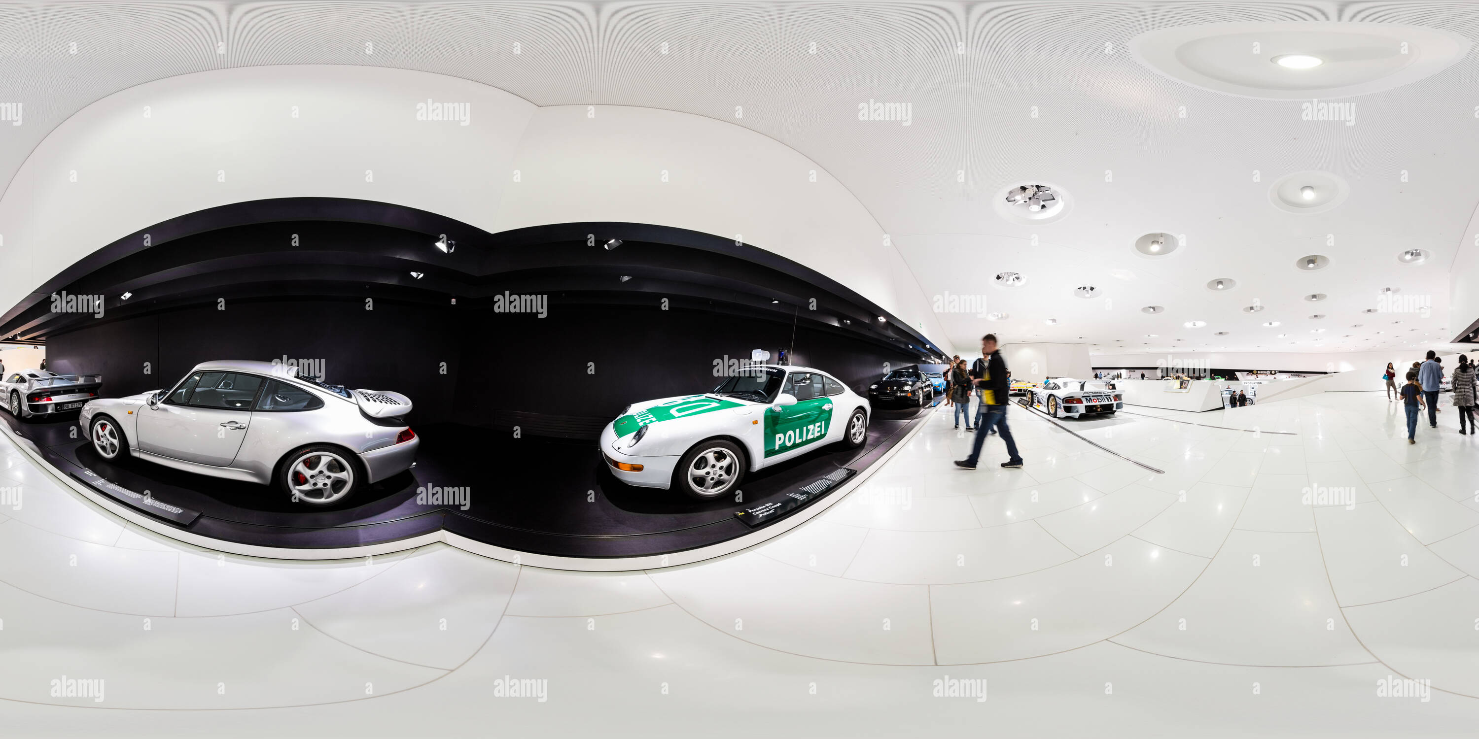 360° view of Police Porsche Museum - Alamy