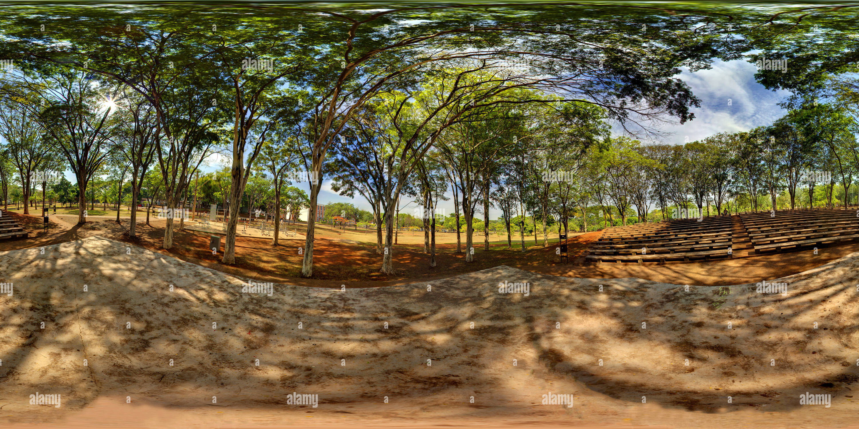 360° view of Anfiteatro, Praça da Paz, 5, Unicamp, Campinas, Brasil - Alamy