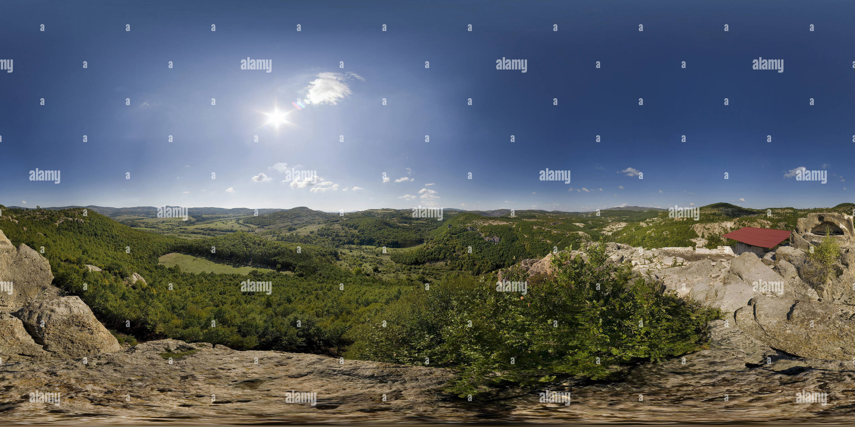 360° view of Tatul - the Orpheus Shrine - Alamy