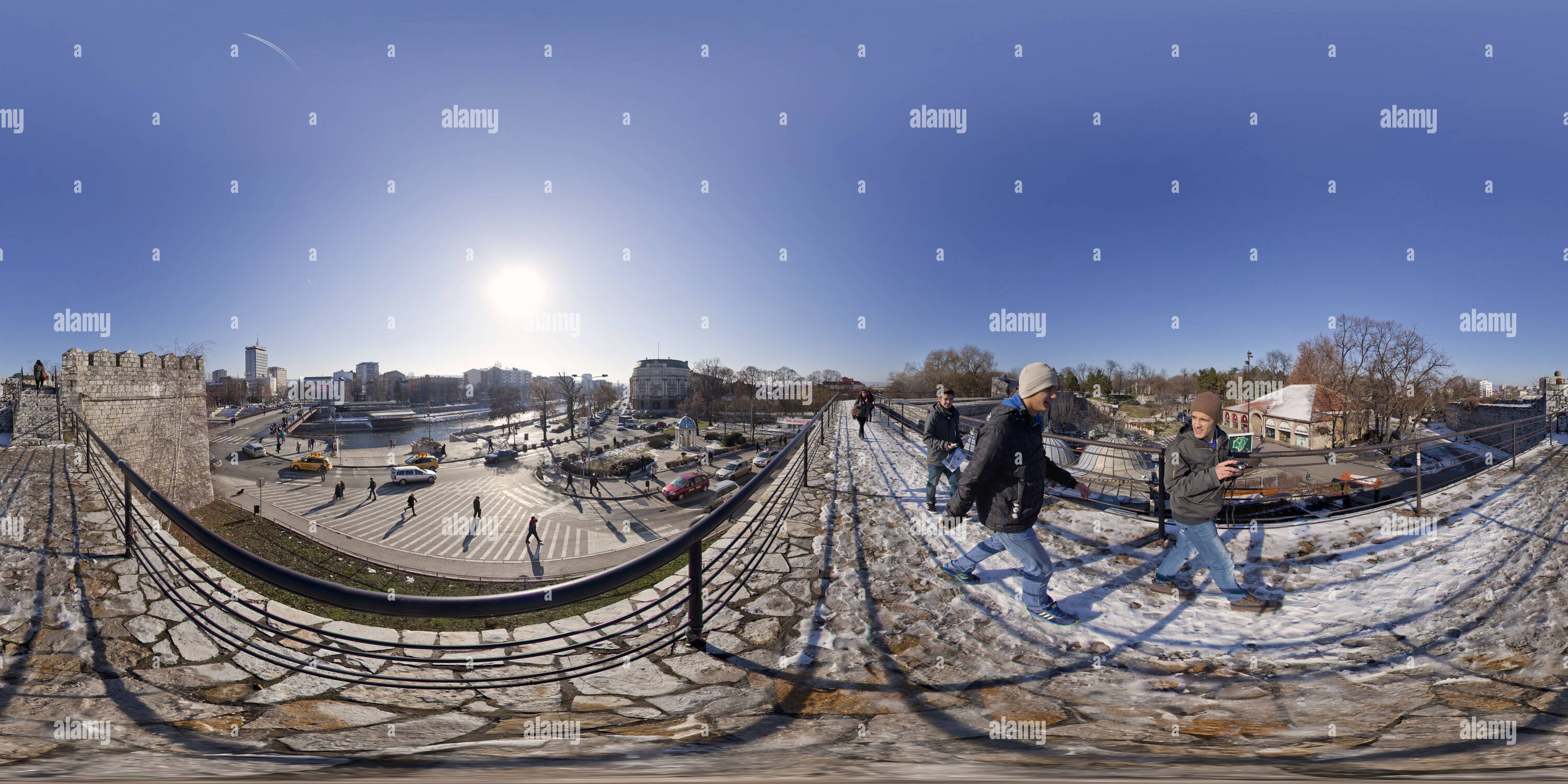 360° view of Fortress of Nish - Alamy