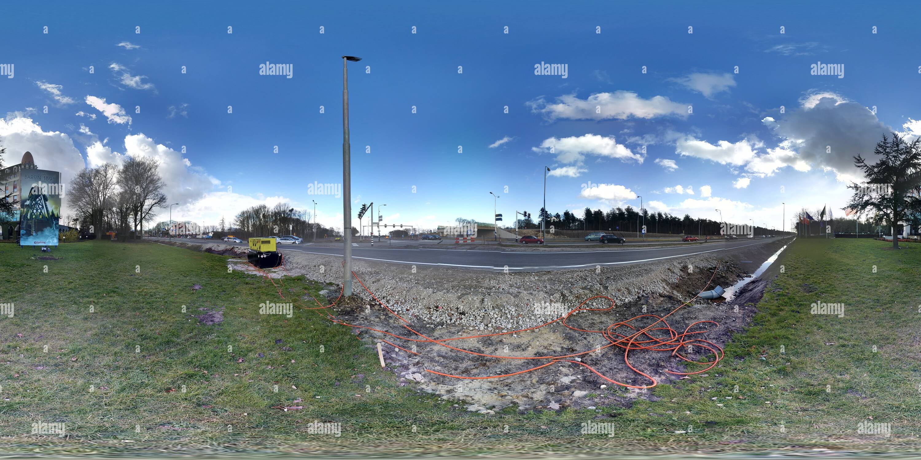 360° view of Afslag Efteling hotel BAM 1-3-2015 - Alamy