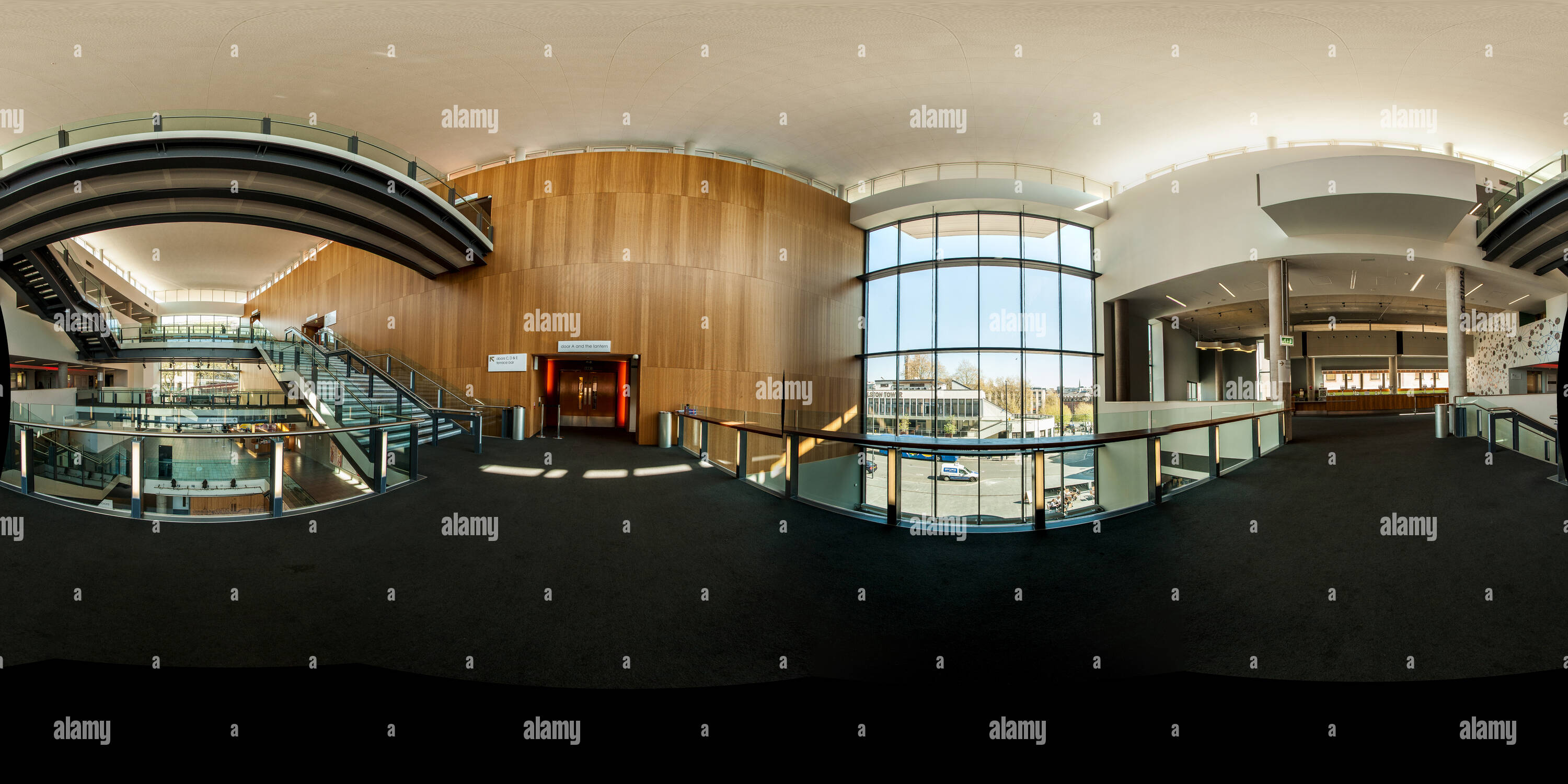 360° view of Colston Hall Bristol - Alamy