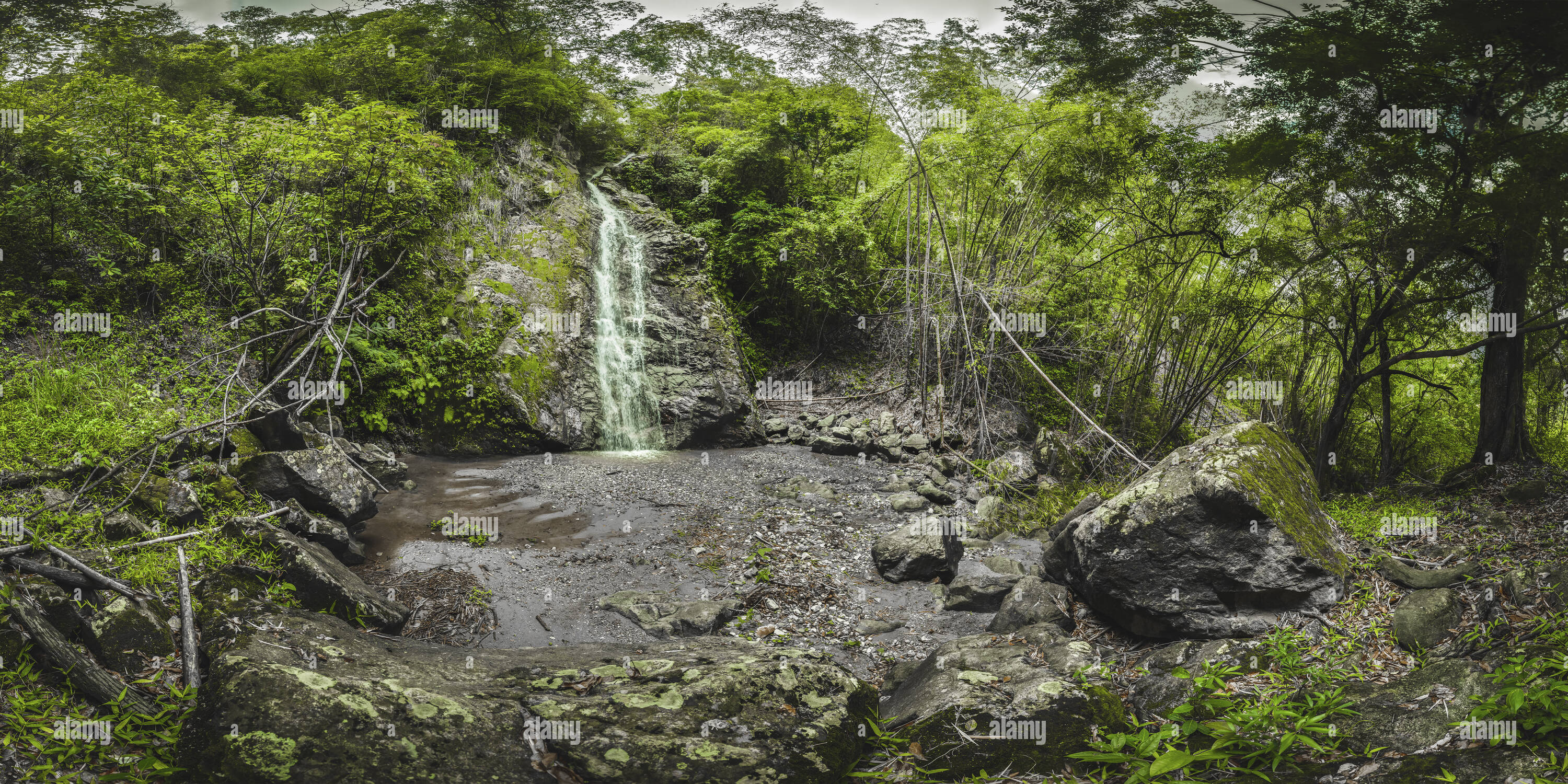 360° view of Cascada el Totí - Alamy