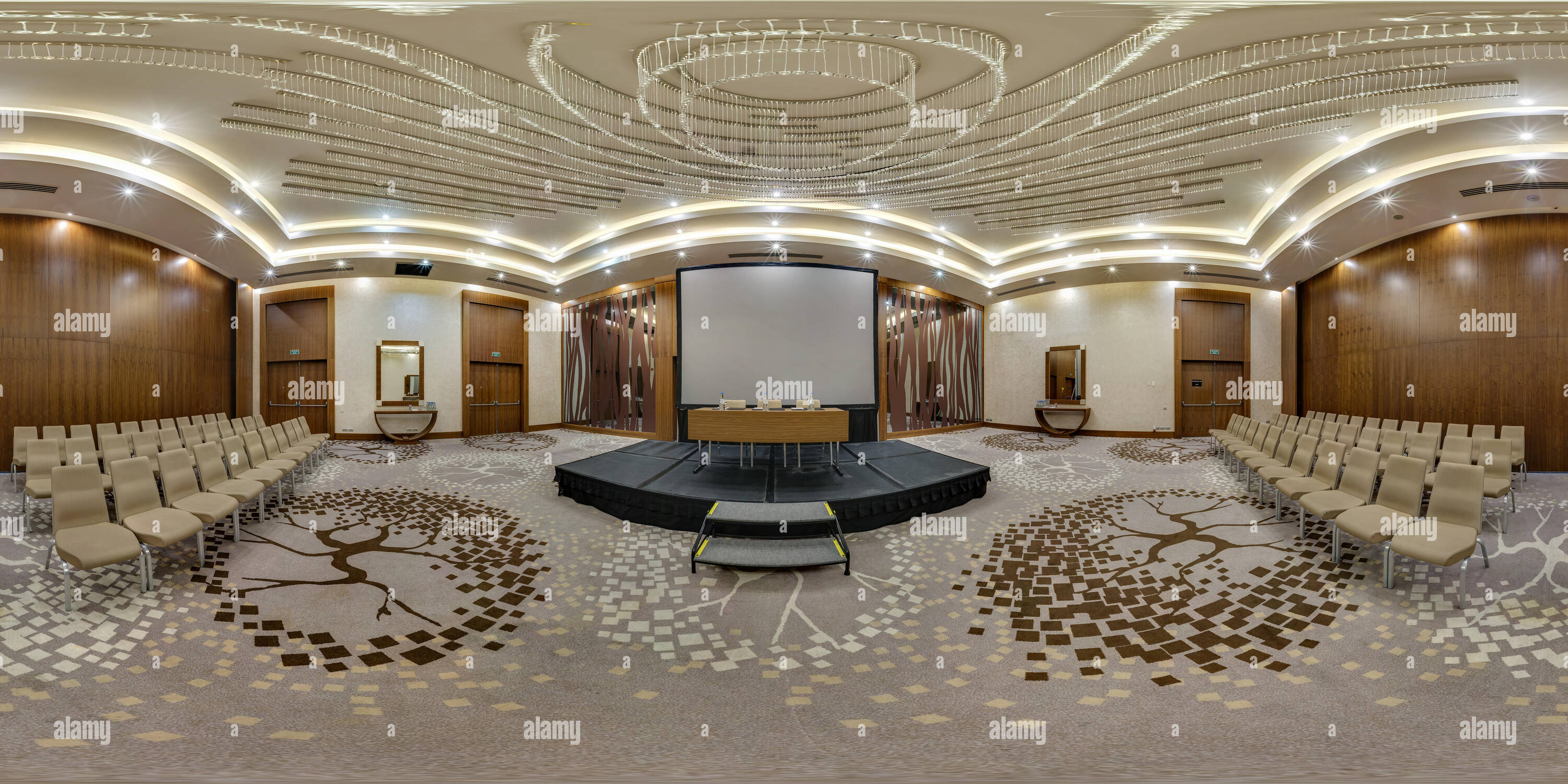 360° view of MINSK, BELARUS - JULY, 2017: full seamless panorama 360 ...