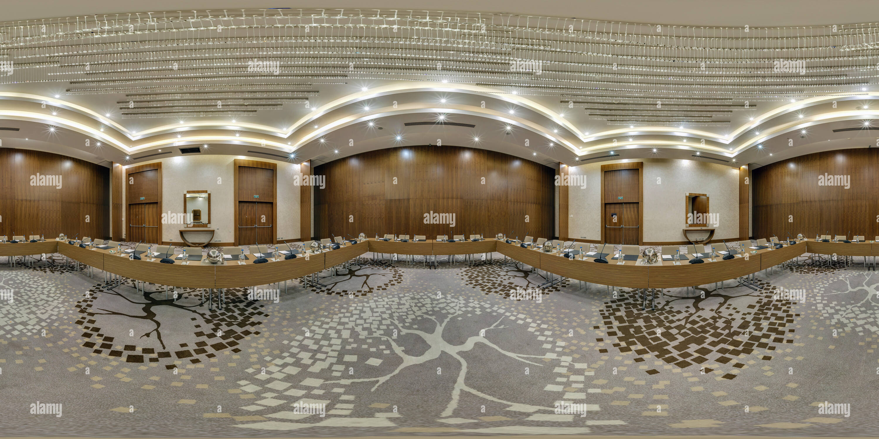 360° view of MINSK, BELARUS - JULY, 2017: full seamless panorama 360 by ...