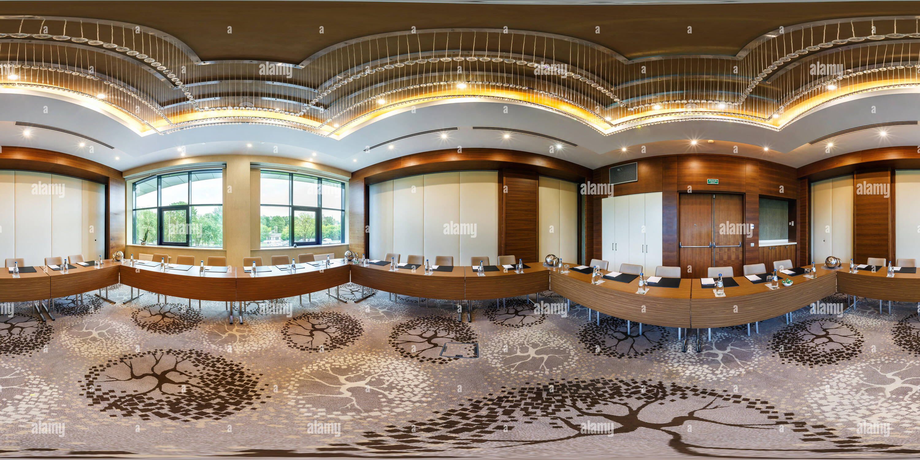 360° view of MINSK, BELARUS - JULY, 2017: full seamless panorama 360 by ...