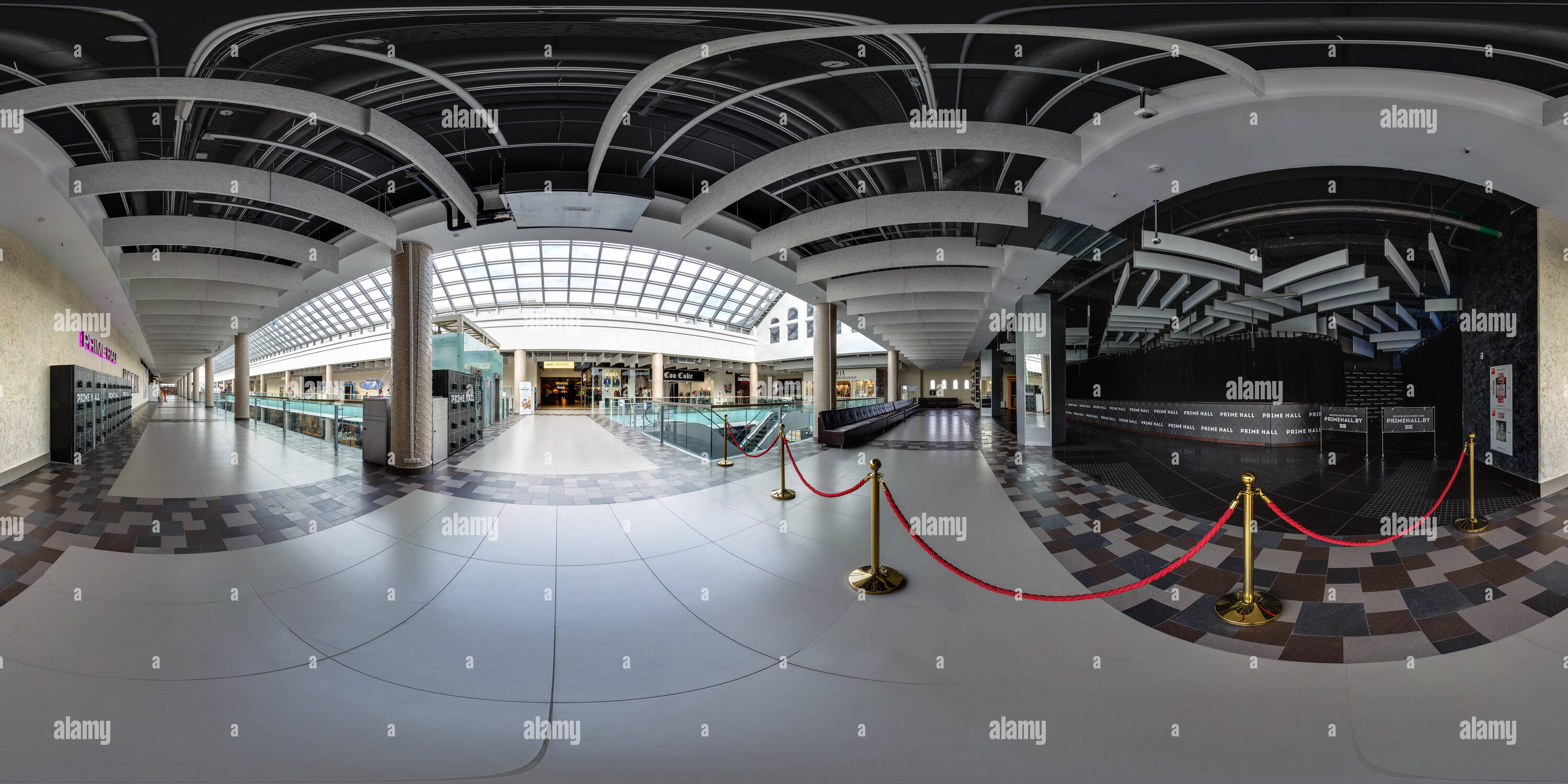 Interior 360 shopping mall in hi-res stock photography and images - Alamy