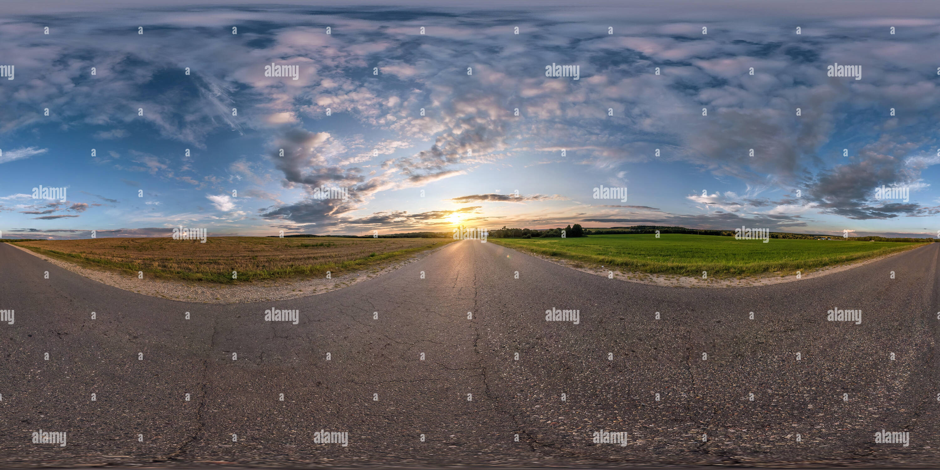 360° view of full seamless spherical panorama 360 degrees angle view on ...
