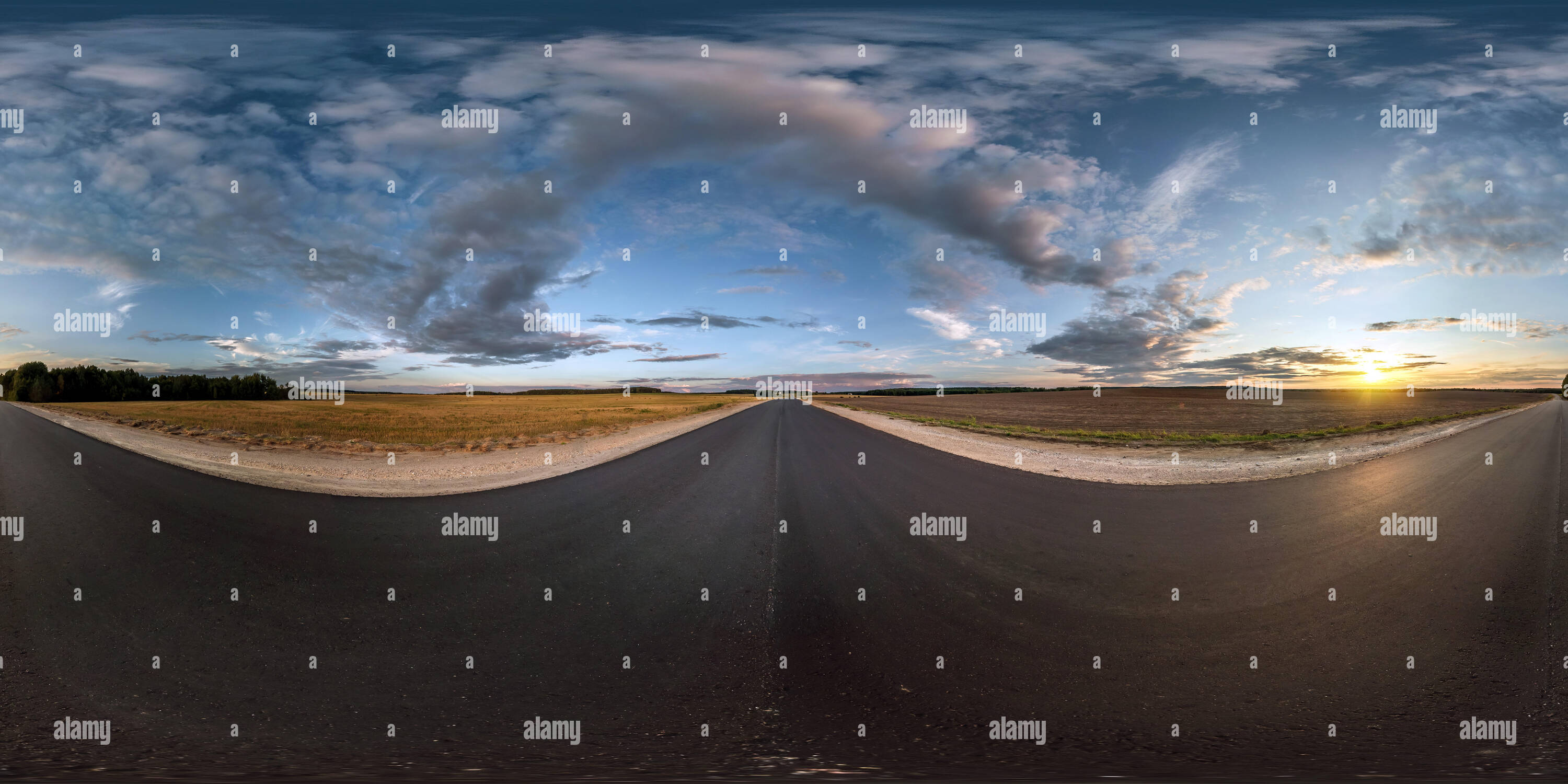 360° view of full seamless spherical panorama 360 degrees angle view on ...