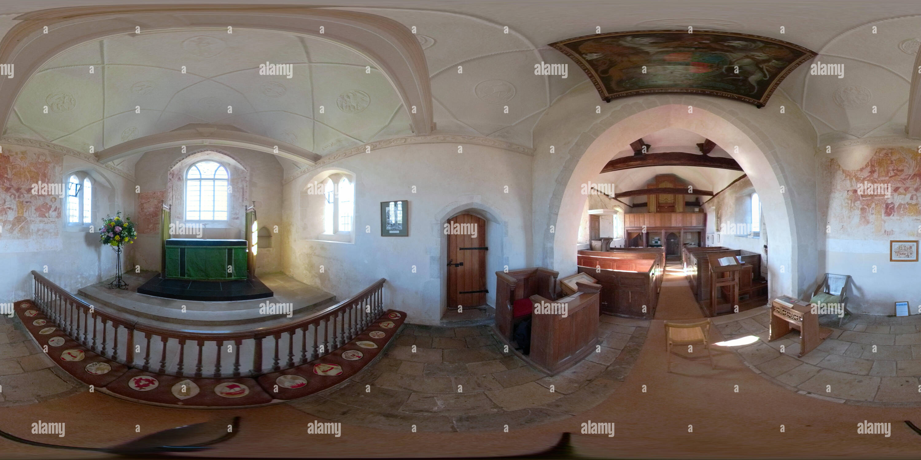 St huberts church in idsworth hi-res stock photography and images - Alamy