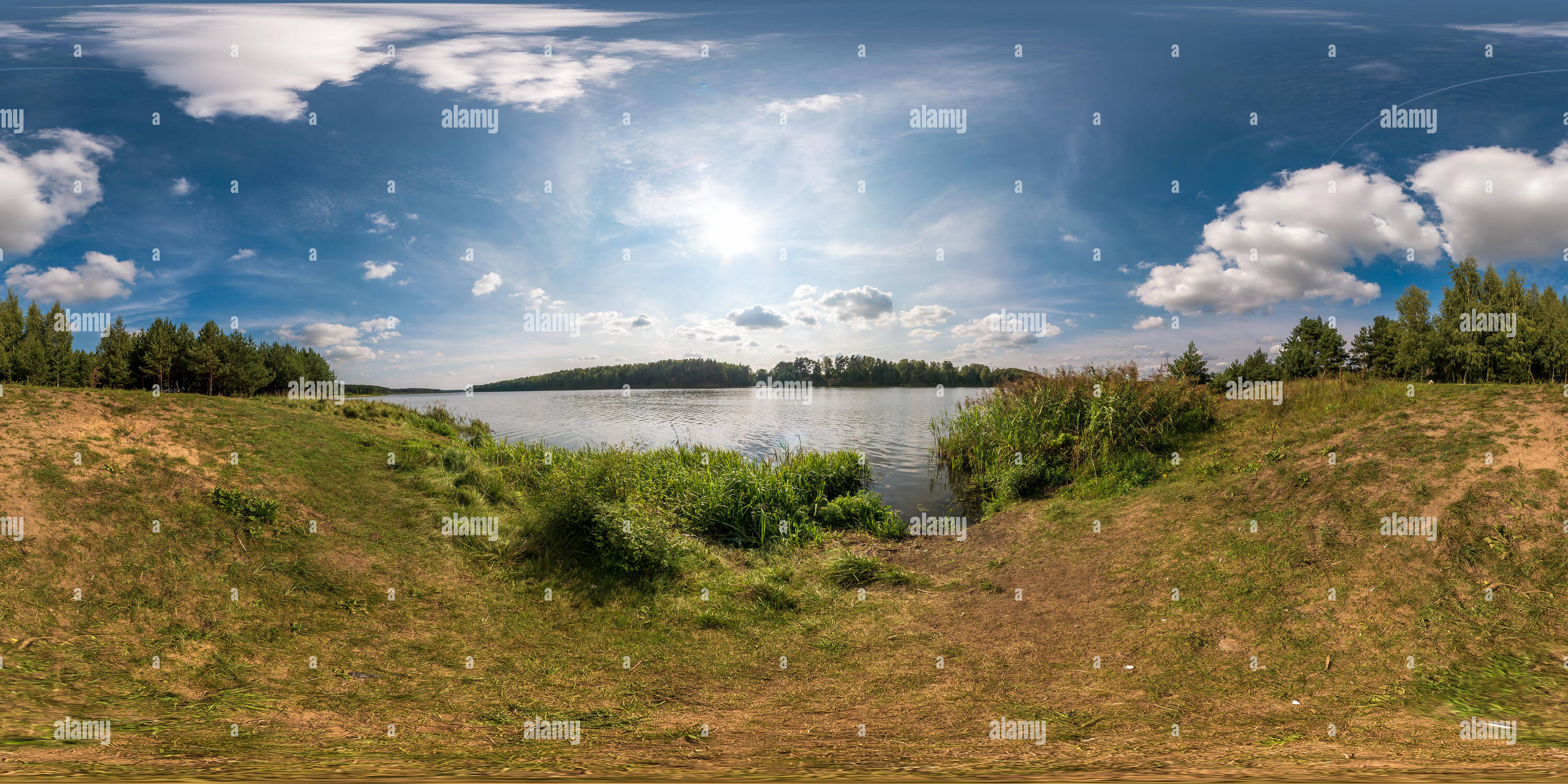 360° view of full seamless spherical panorama 360 by 180 angle view on ...