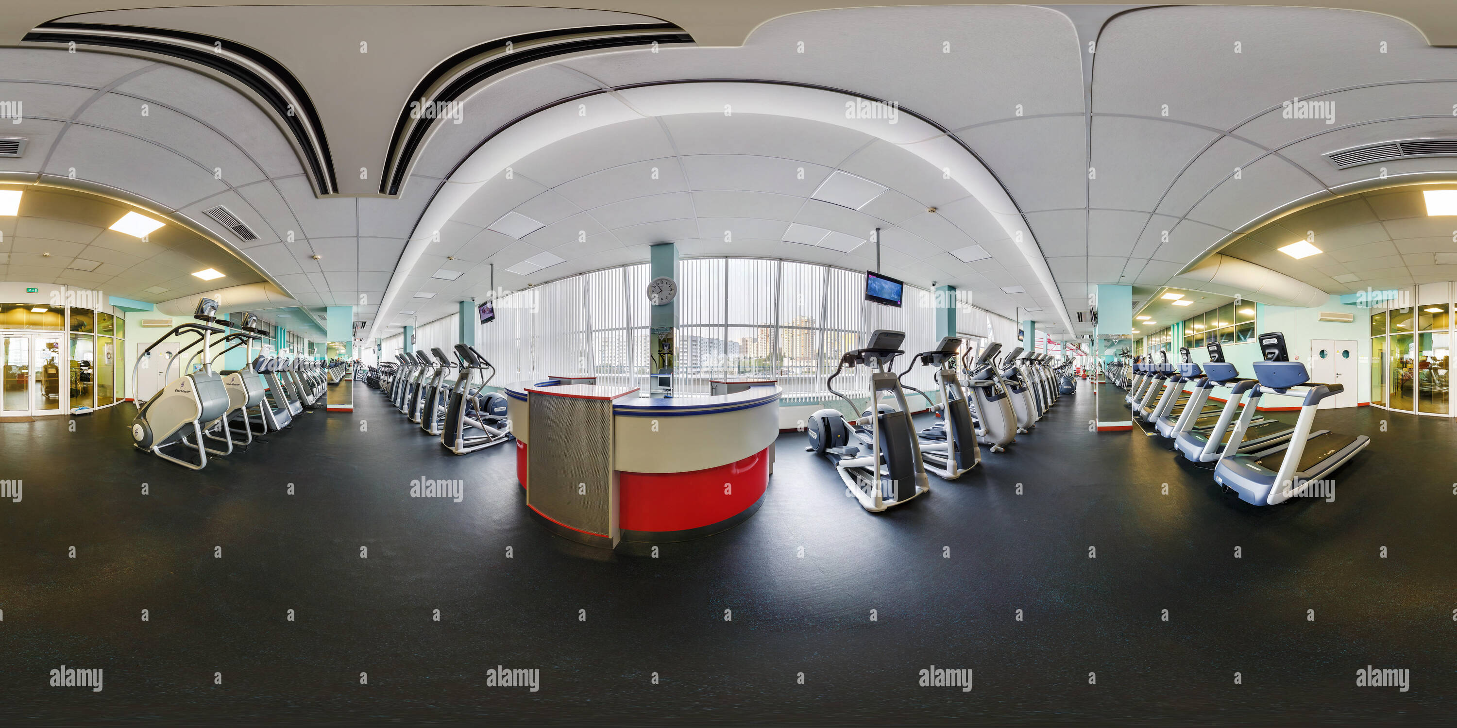 360° view of MINSK, BELARUS - AUGUST, 2017: Full spherical seamless 360 ...