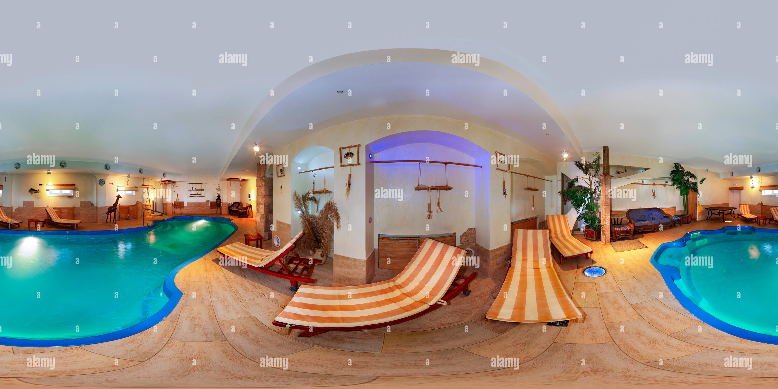 360° view of Full 360 degree angle view seamless spherical panorama in ...