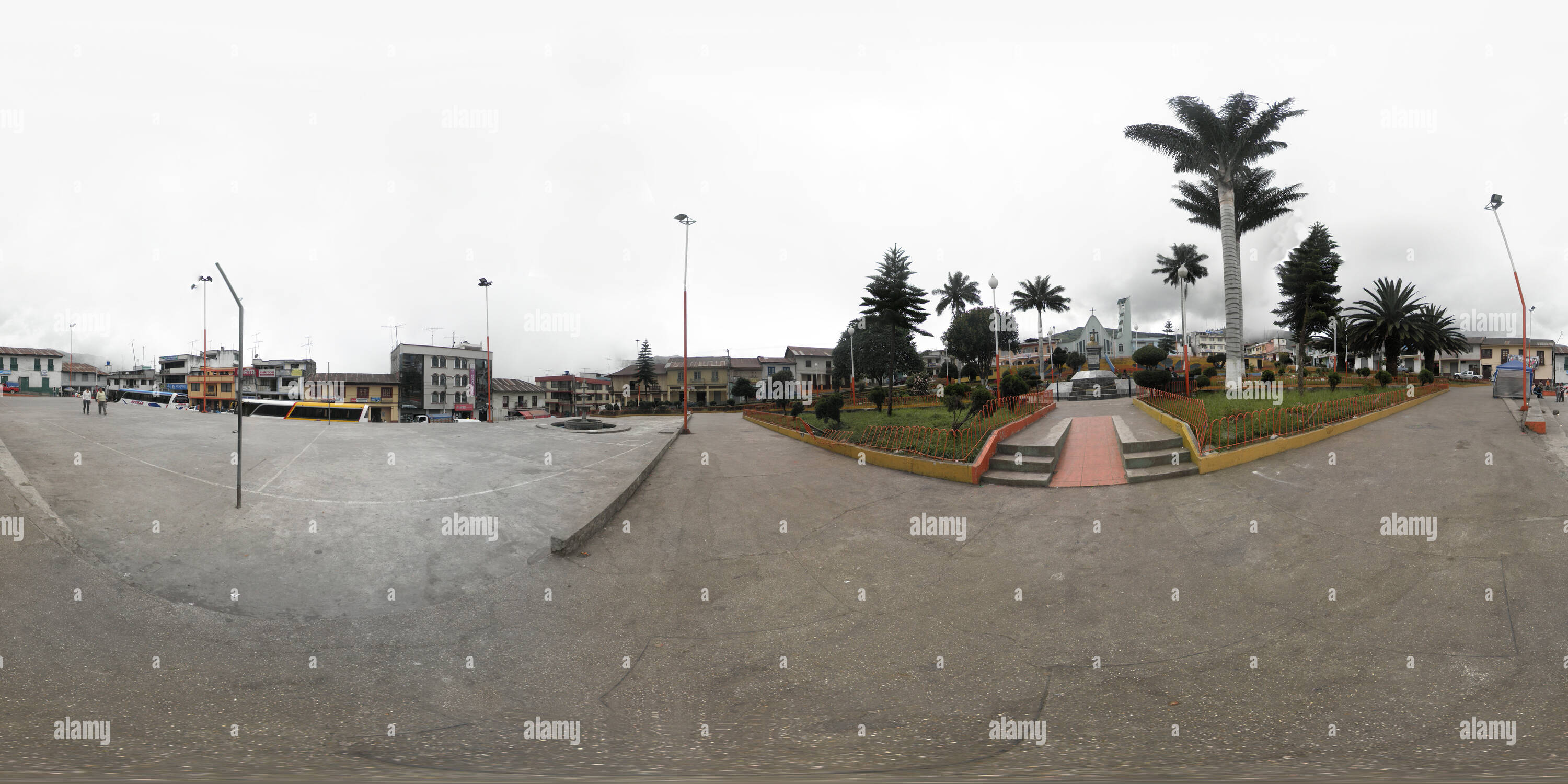 360° view of Parque Central de Chillanes - Alamy