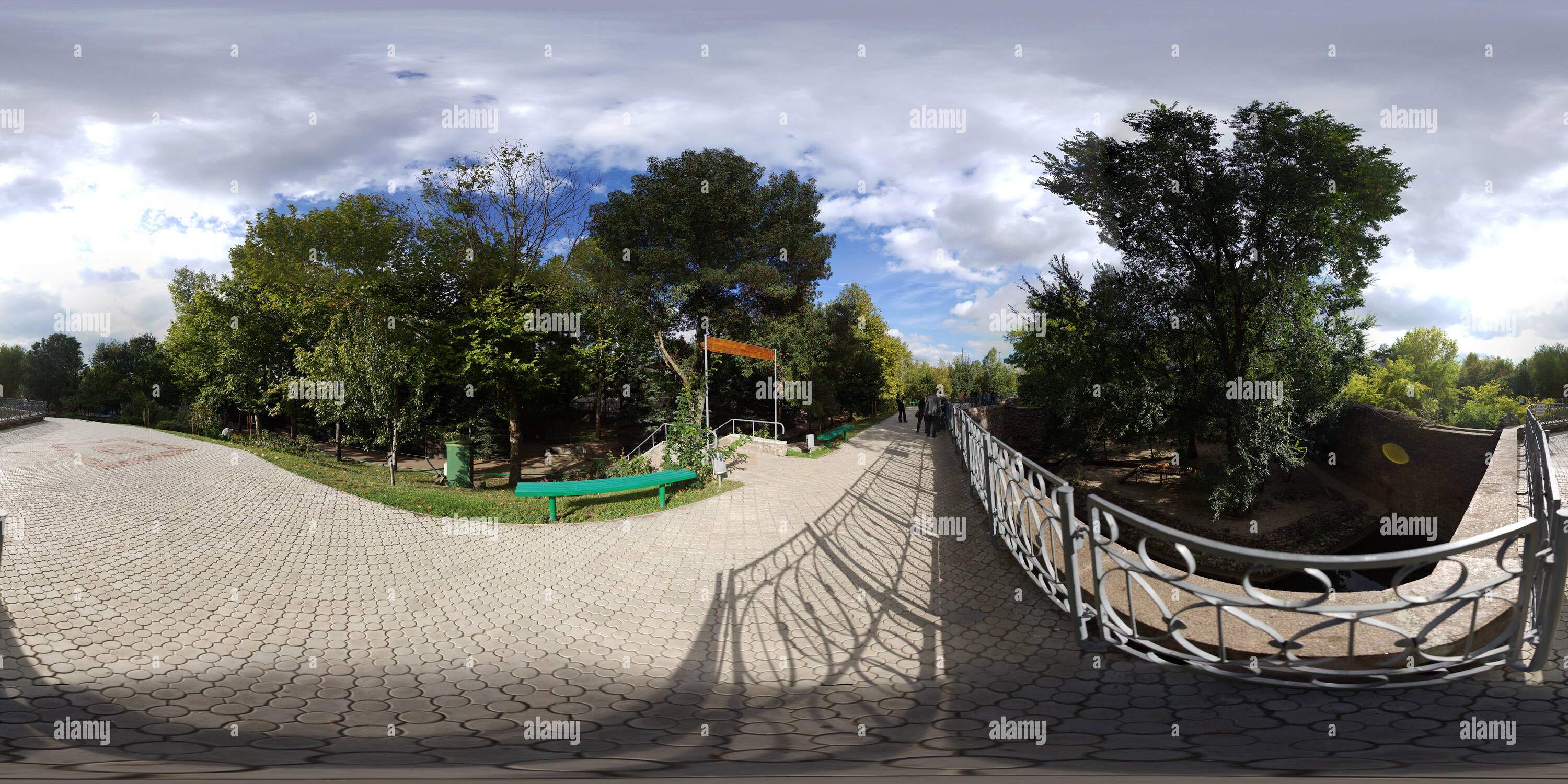 360° view of Ukraine Nikolaev Zoo Tiger - Alamy