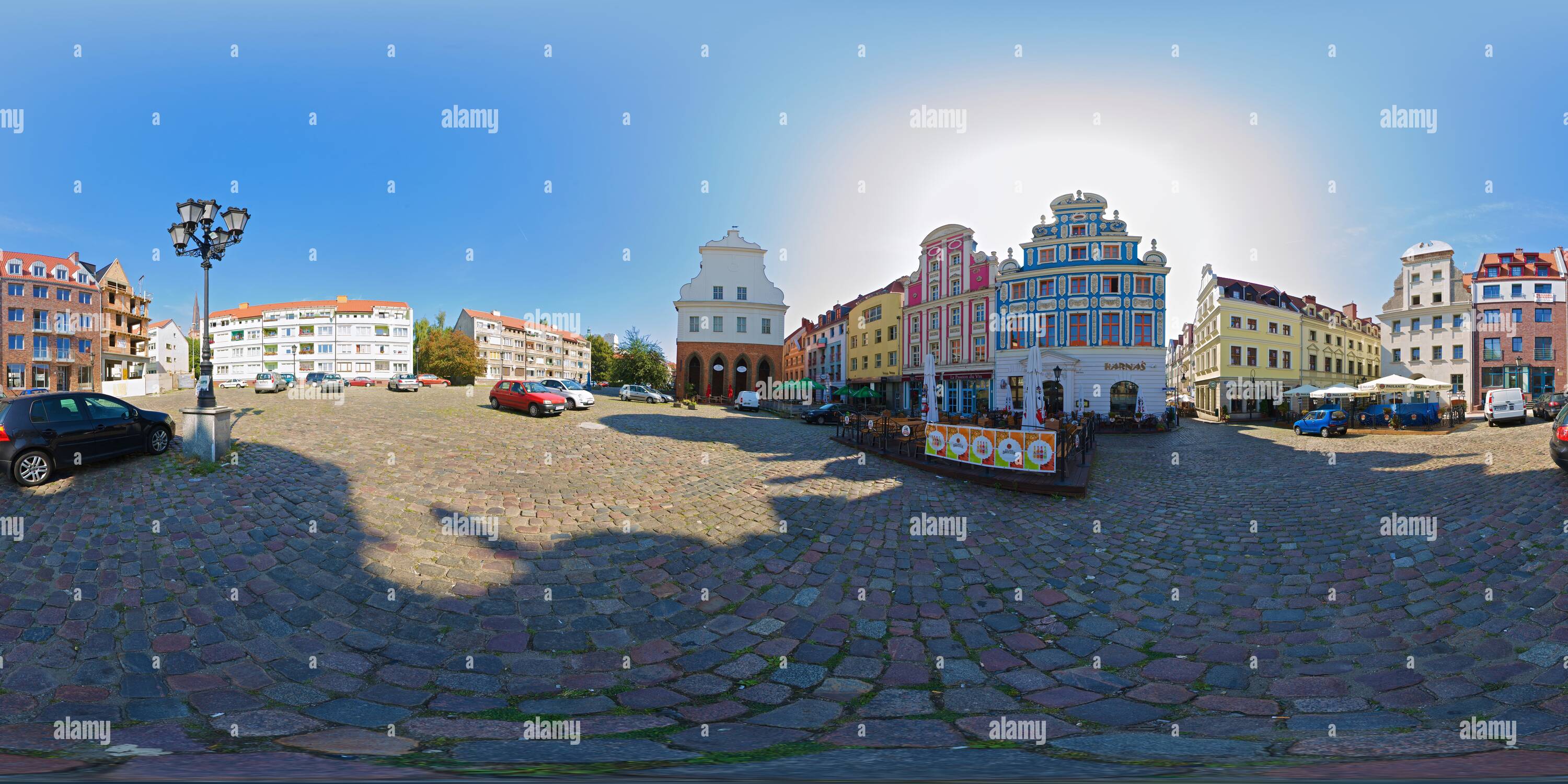 360° view of New Old Town - Alamy