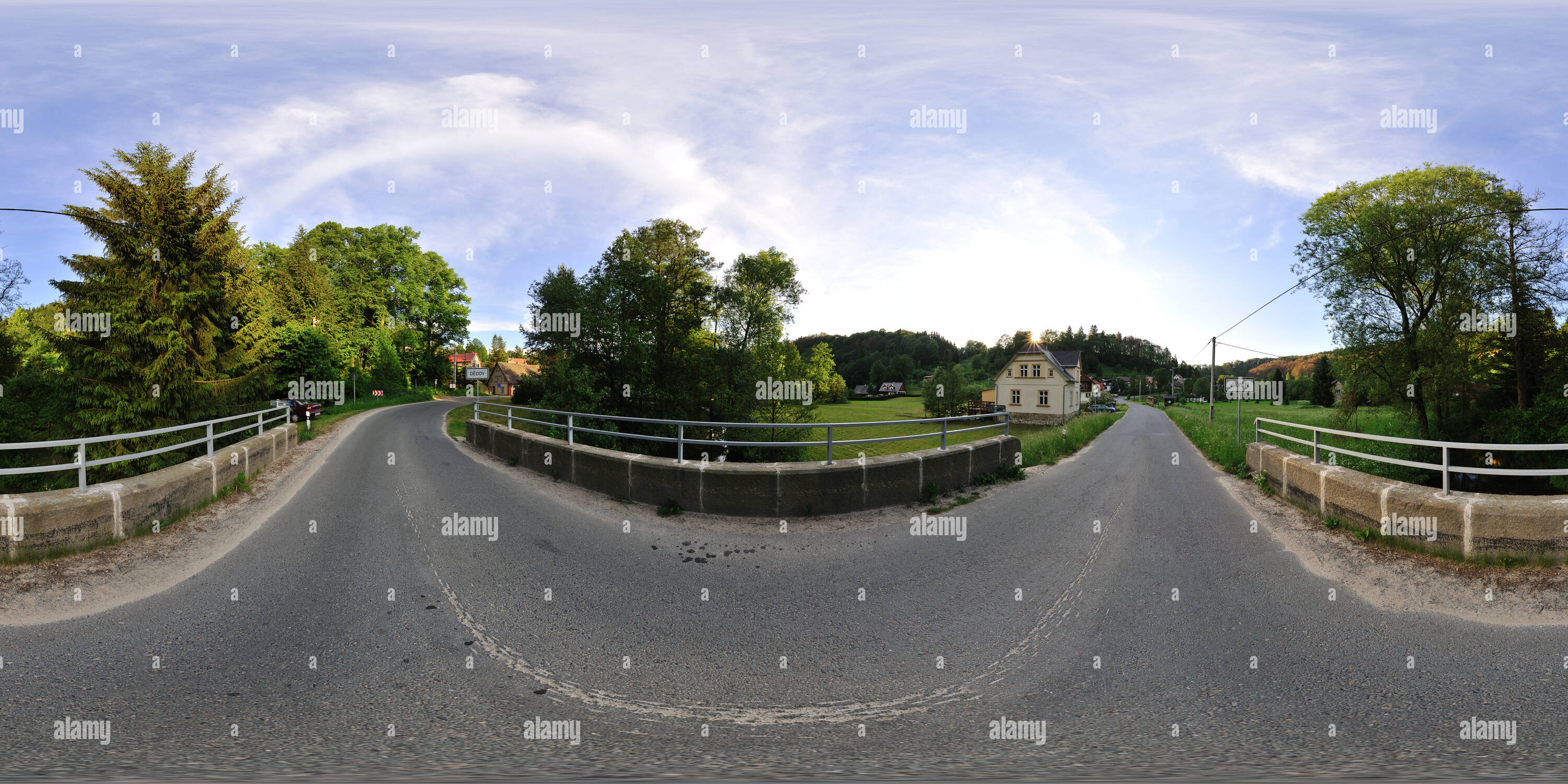 360° view of Bridge between Javor and Dedov - Alamy
