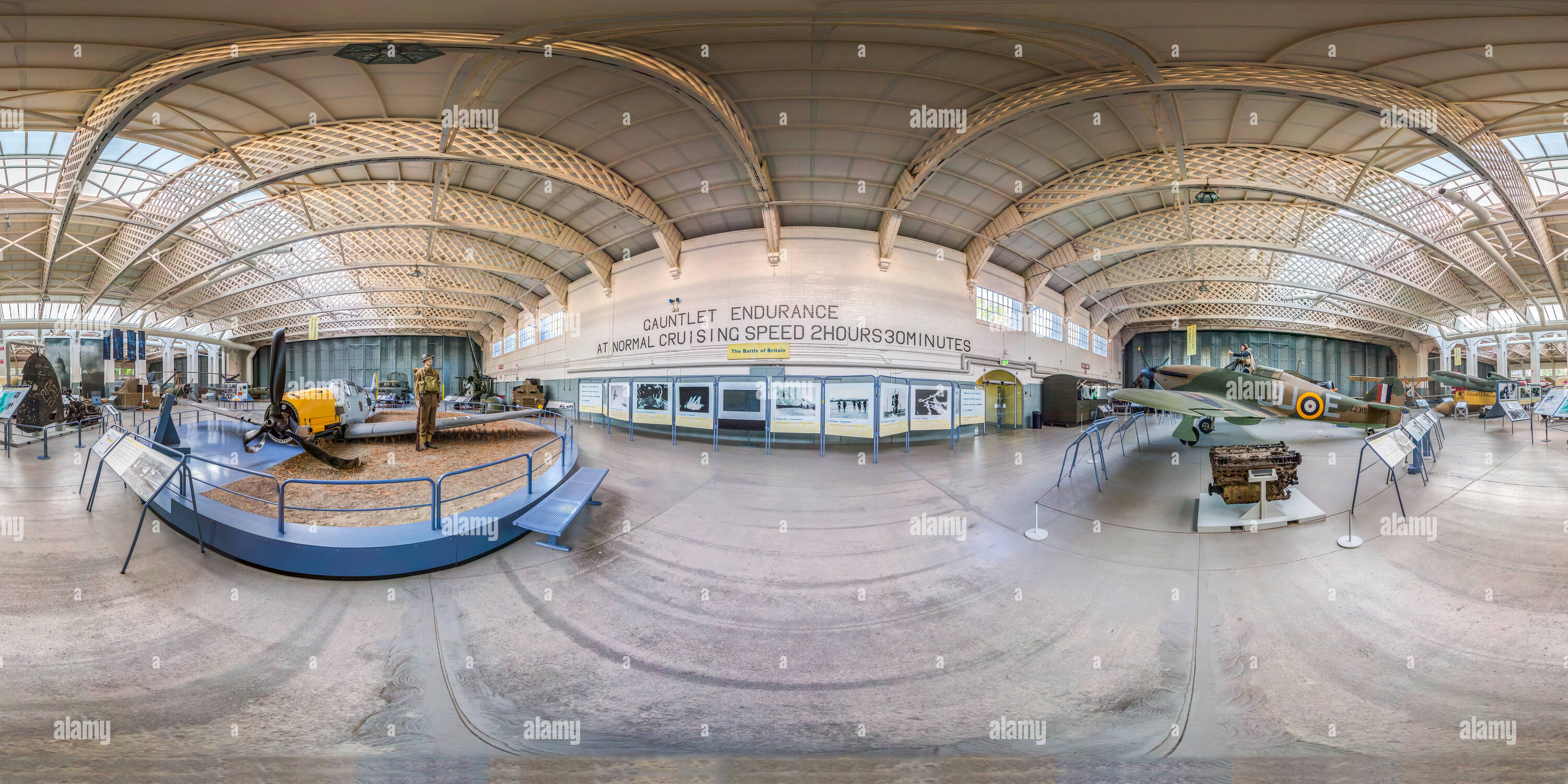 360° view of IWM Duxford - Hangar 4 - Alamy