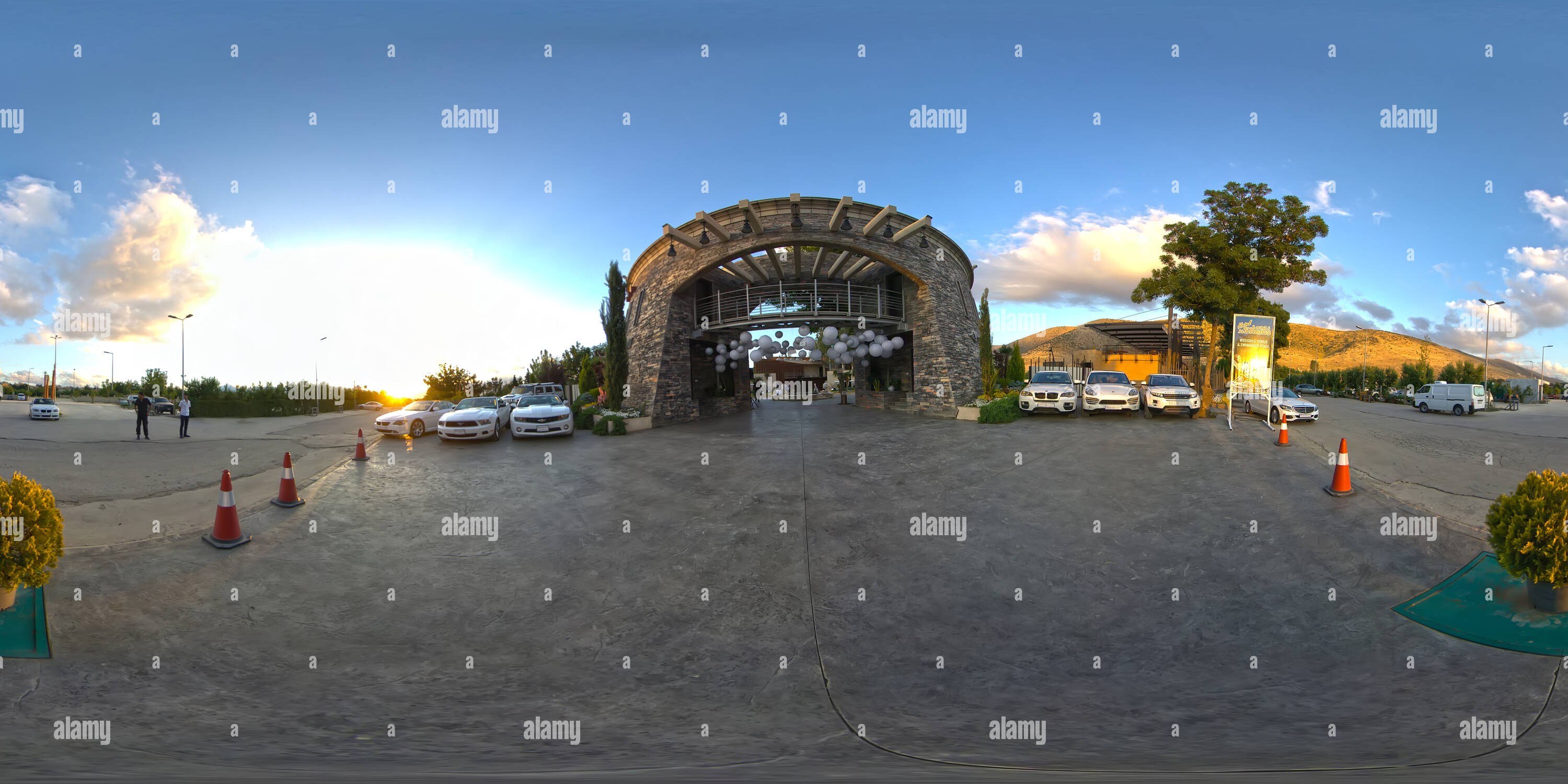 360° view of layali al shams hotel - Alamy