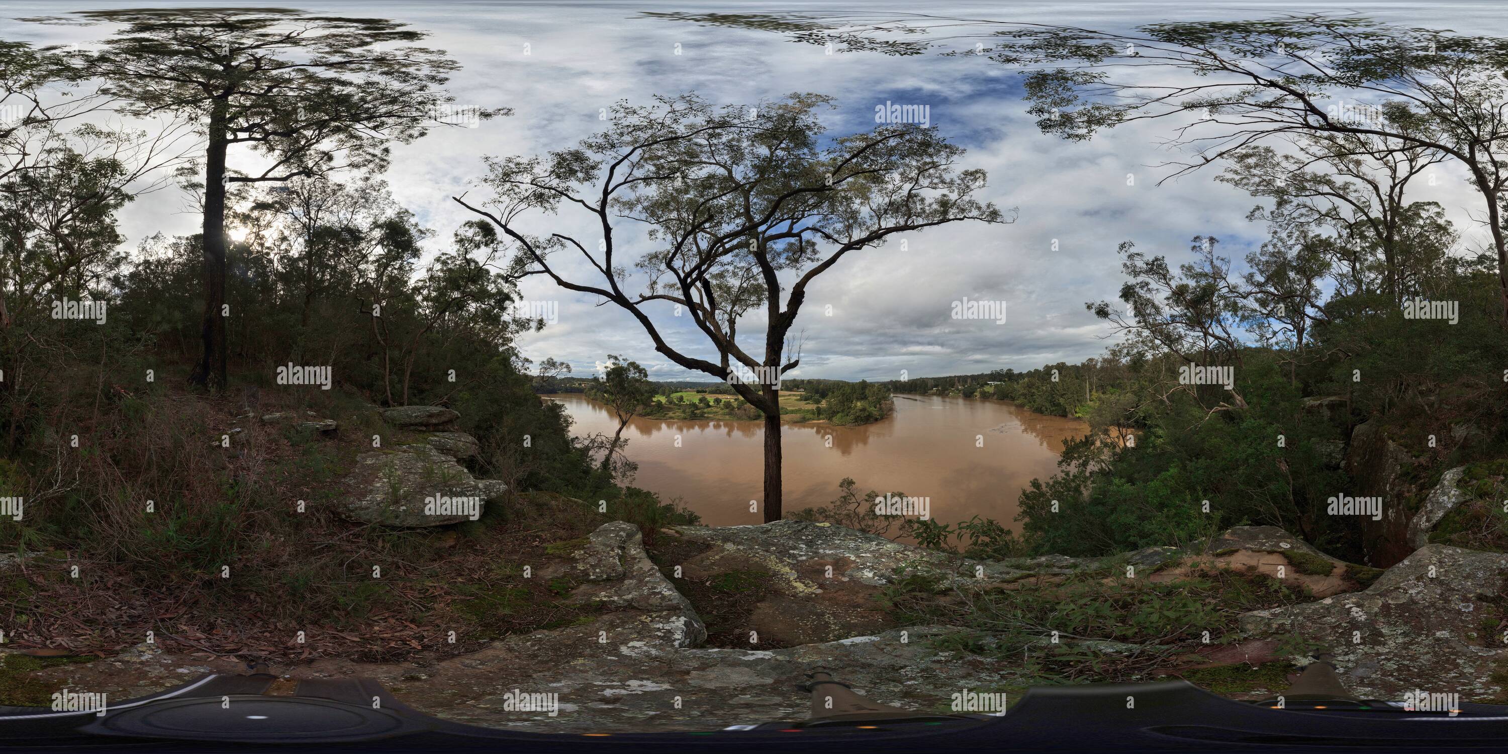 360° view of The Rock Lookout - Alamy