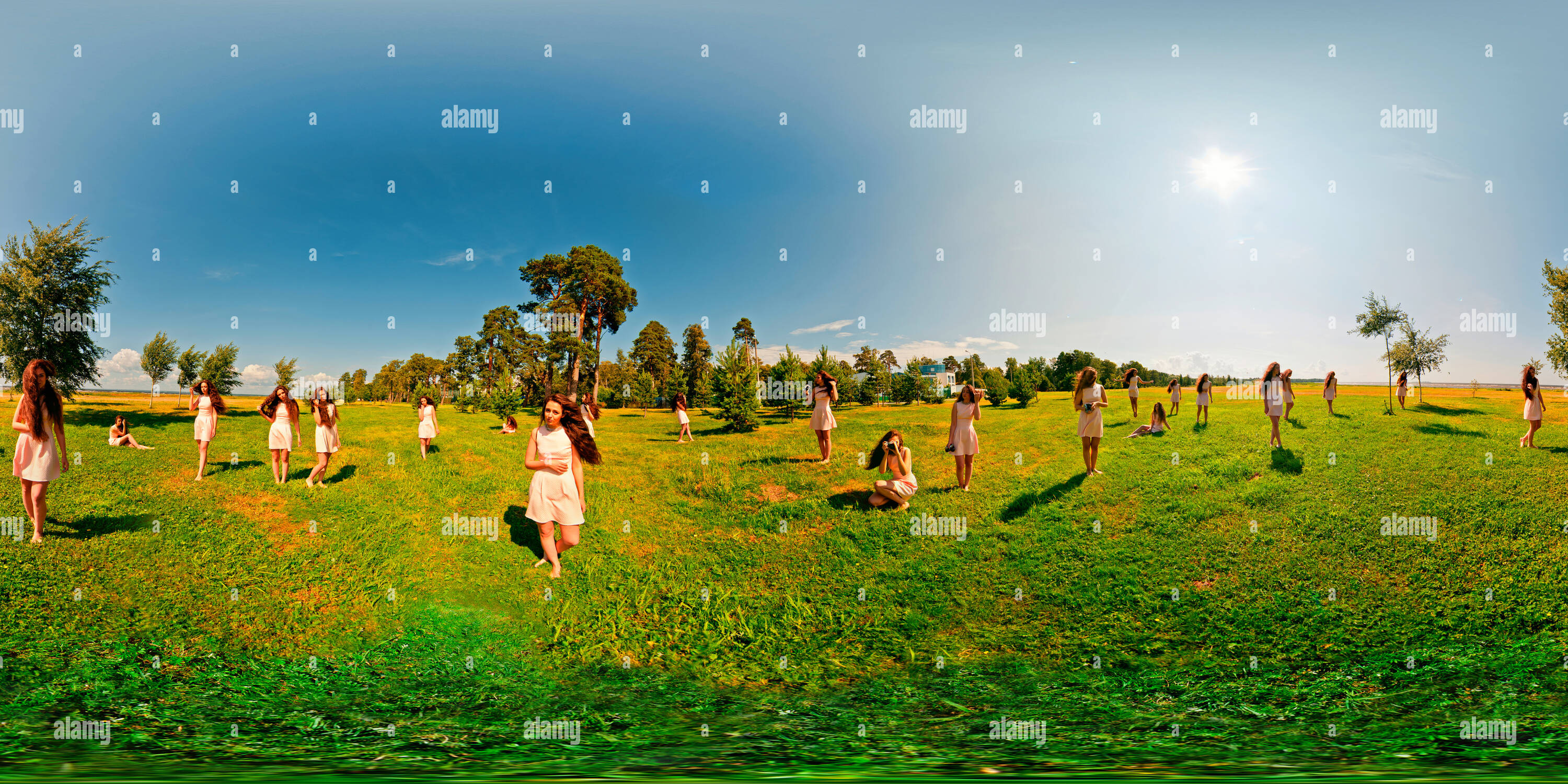 360° view of Beach in Sestroretsk - Alamy