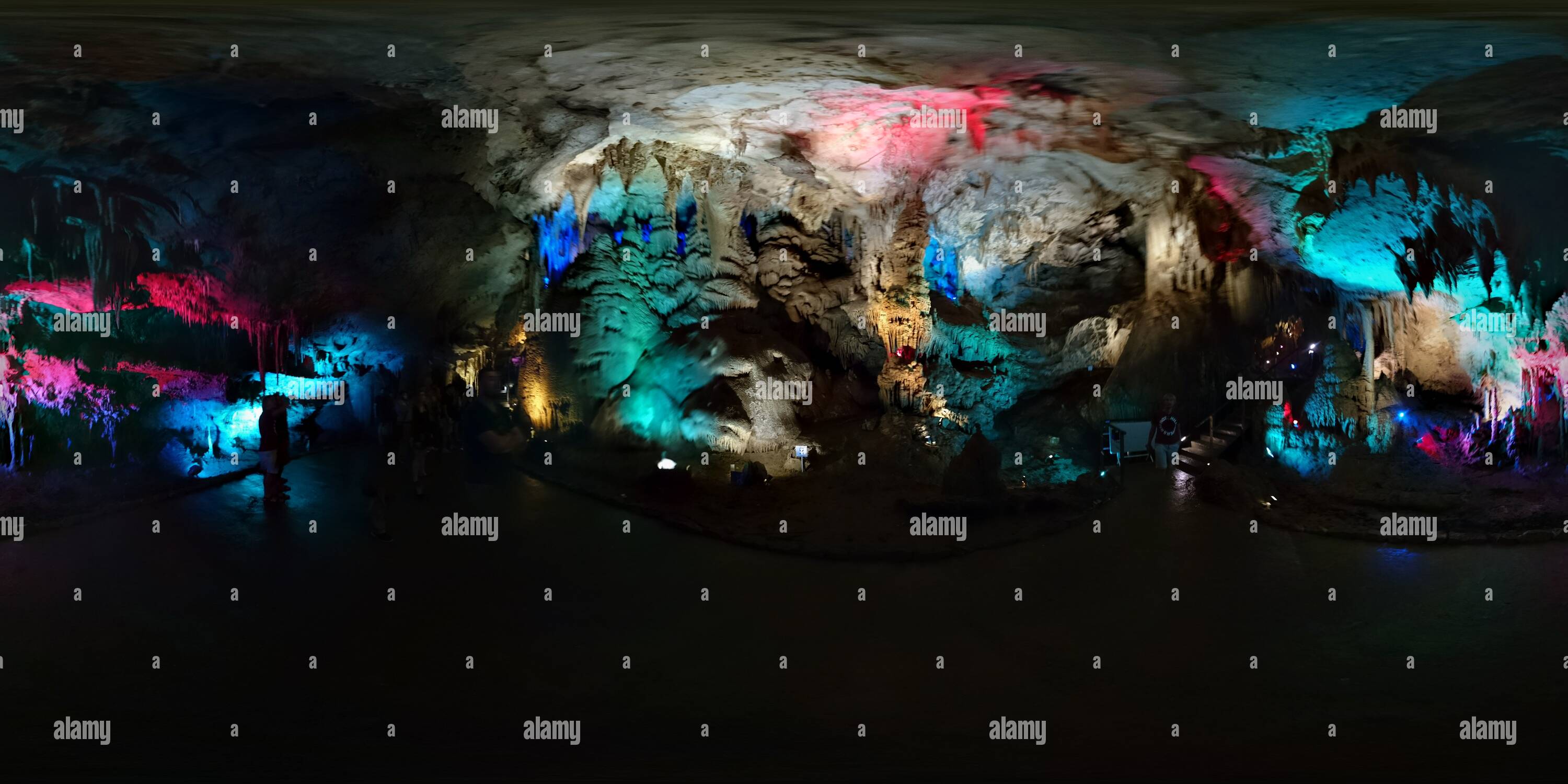 360° view of Prometeus Cave Georgia - Alamy