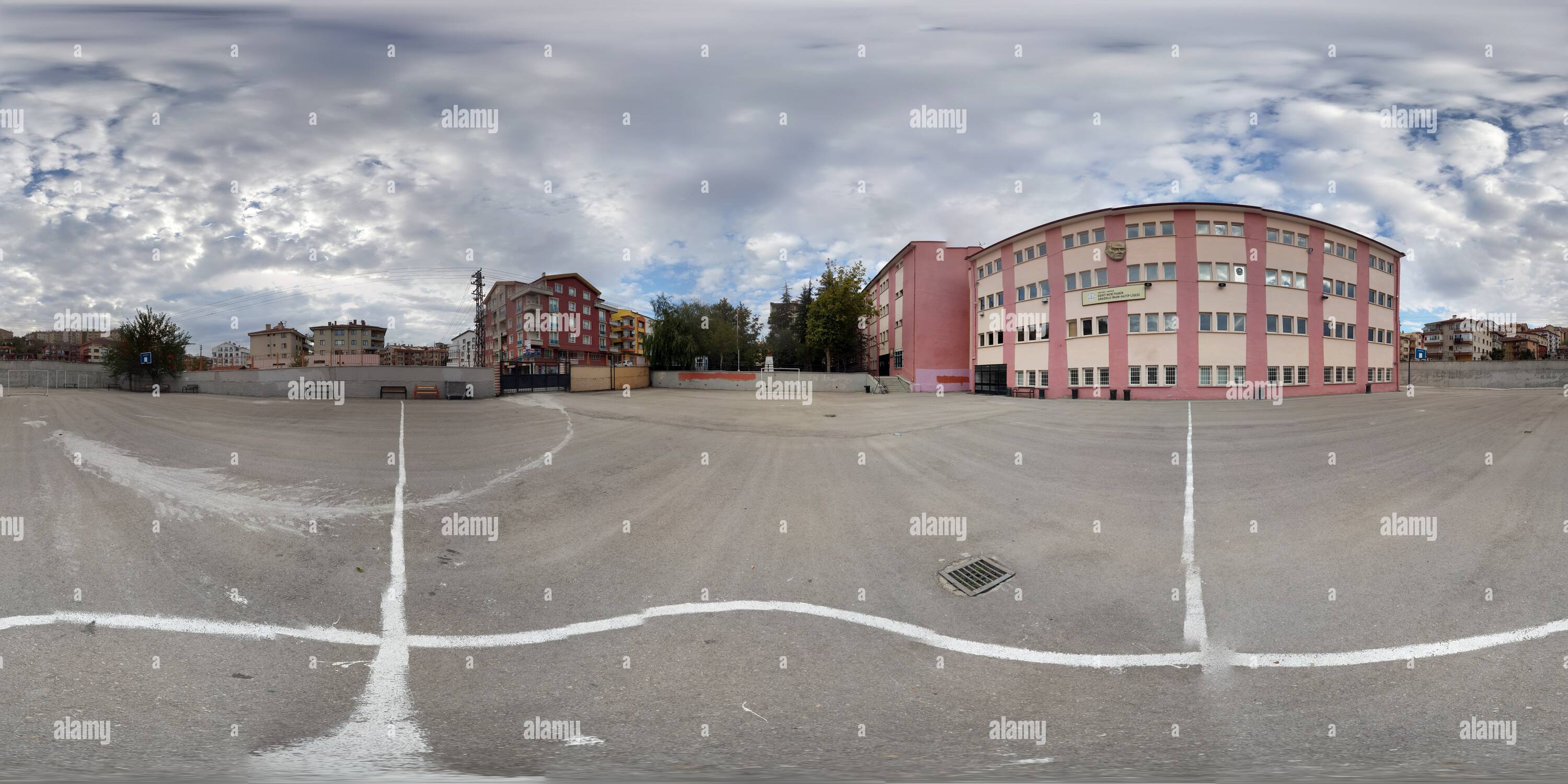 360° view of Martyr Nuri Pamir High School, Turkozu, Mamak, Ankara ...