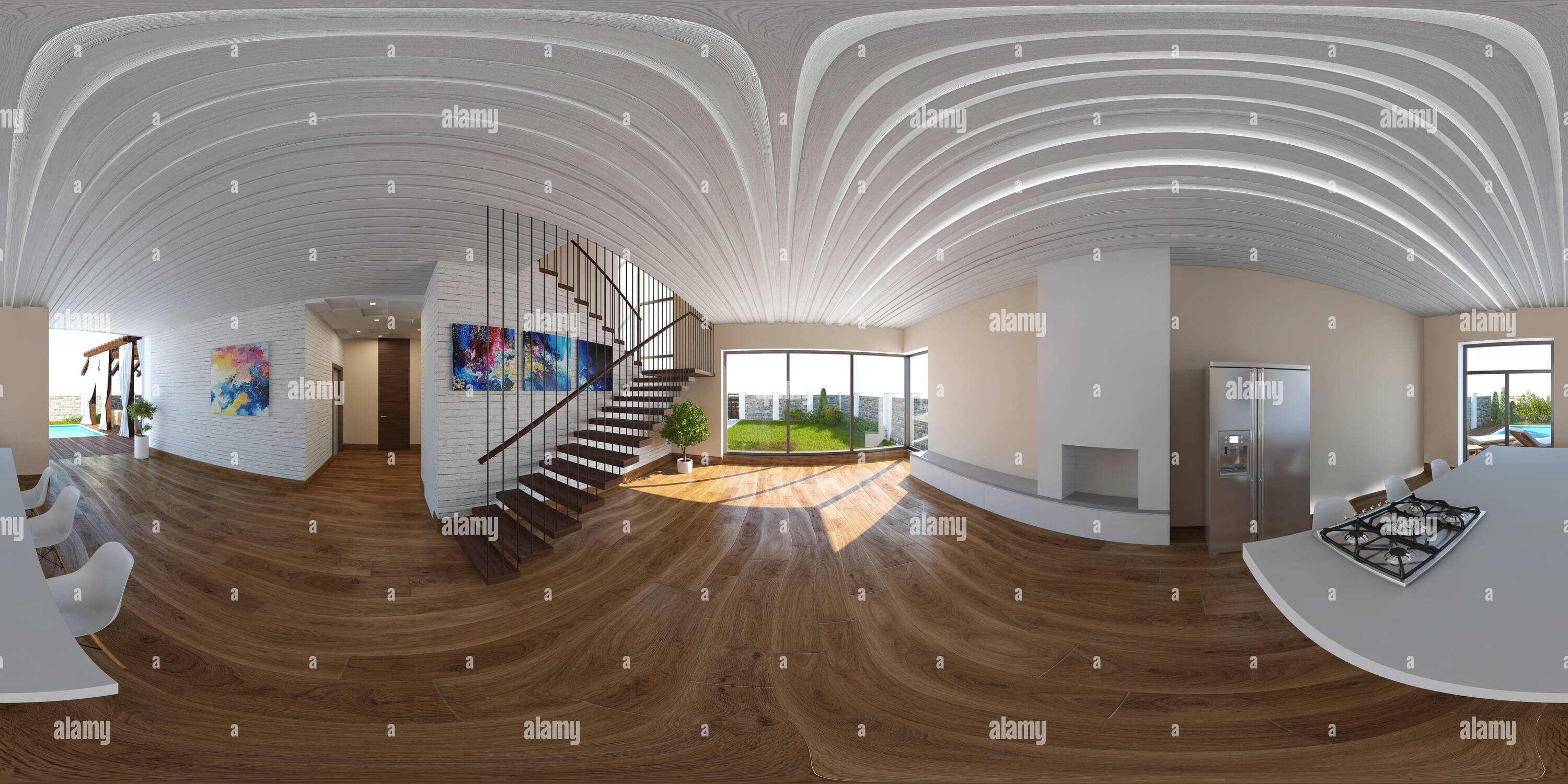 360° view of House for Viktoria - Alamy
