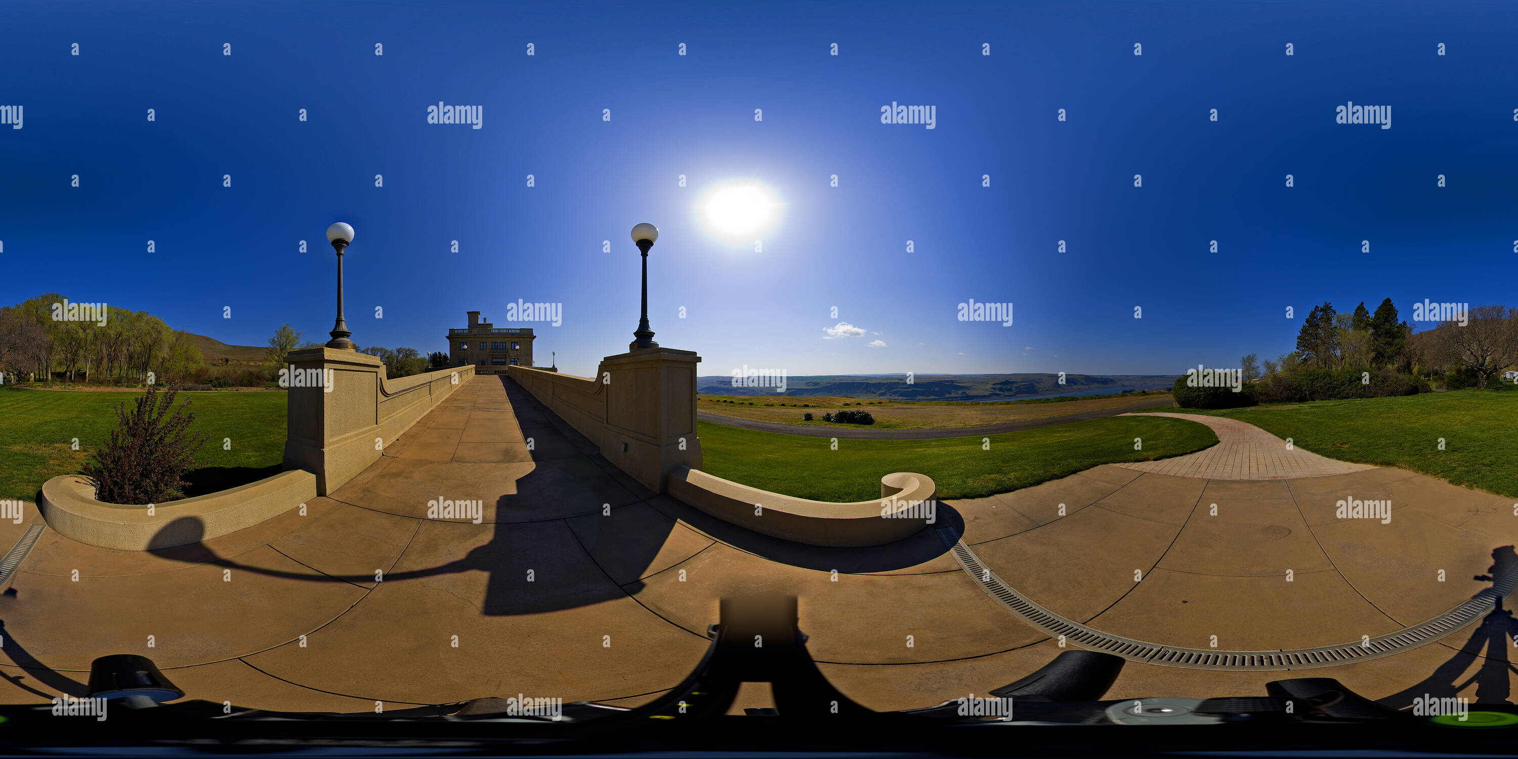 360° view of Maryhill ramp, Washington, USA - Alamy