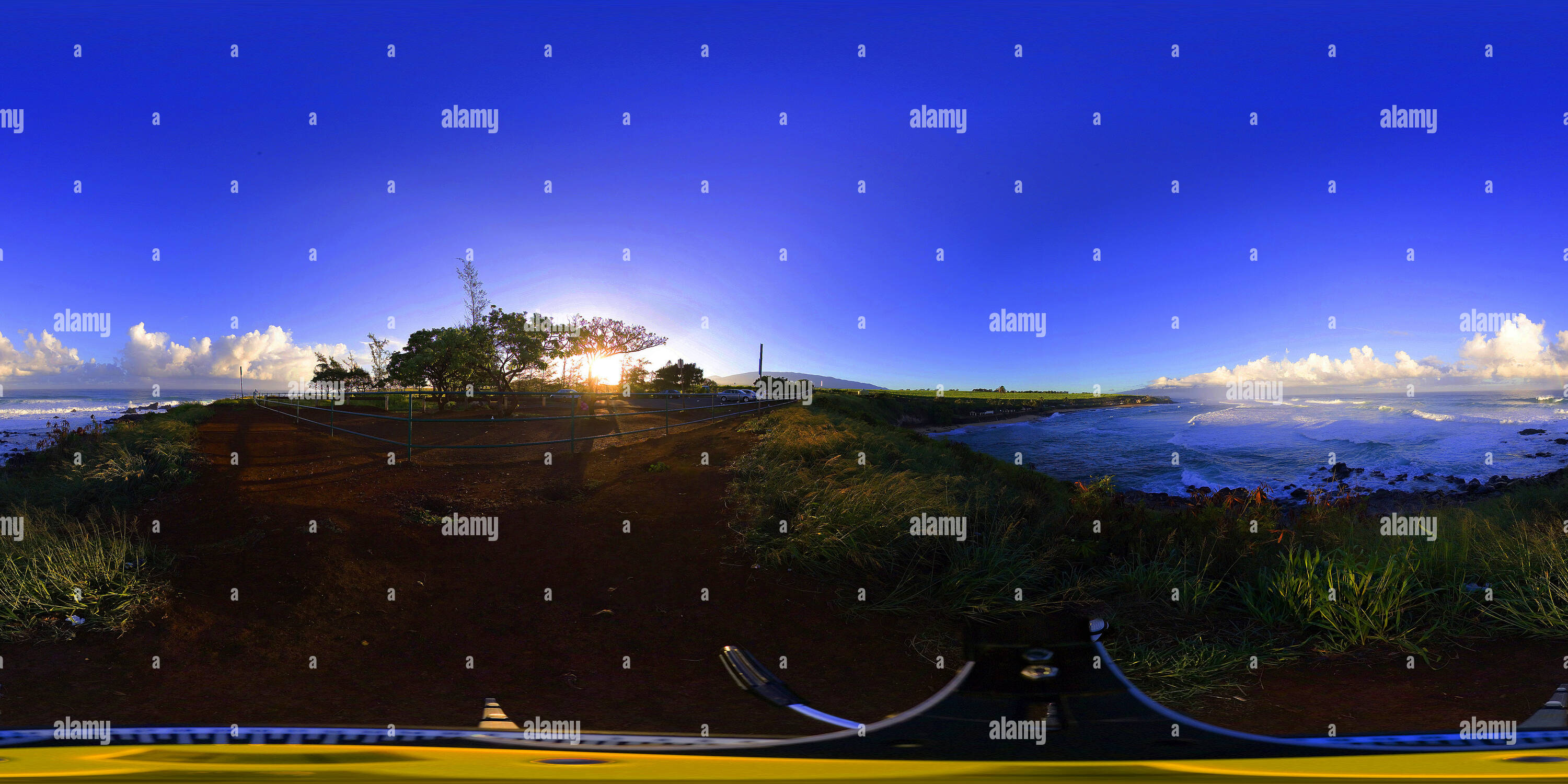 360° view of Hookipa Beach, Hookipa, Maui, Hawaii, USA - Alamy