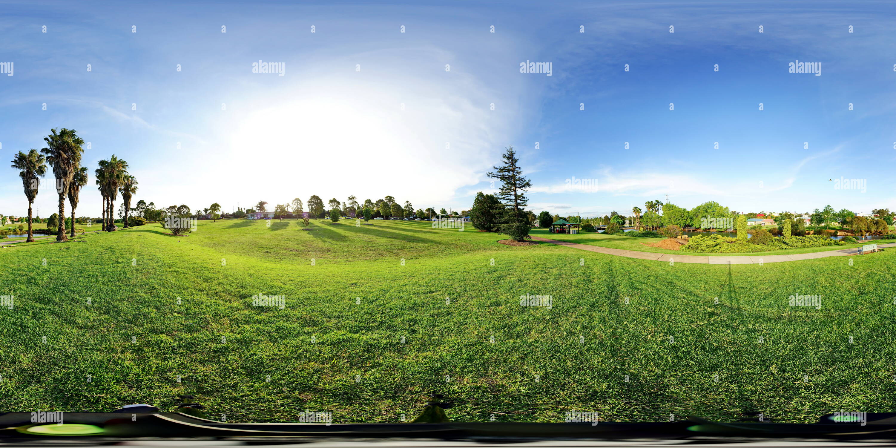 360° view of Kearney's Spring, Toowoomba, Queensland, Australia - Alamy