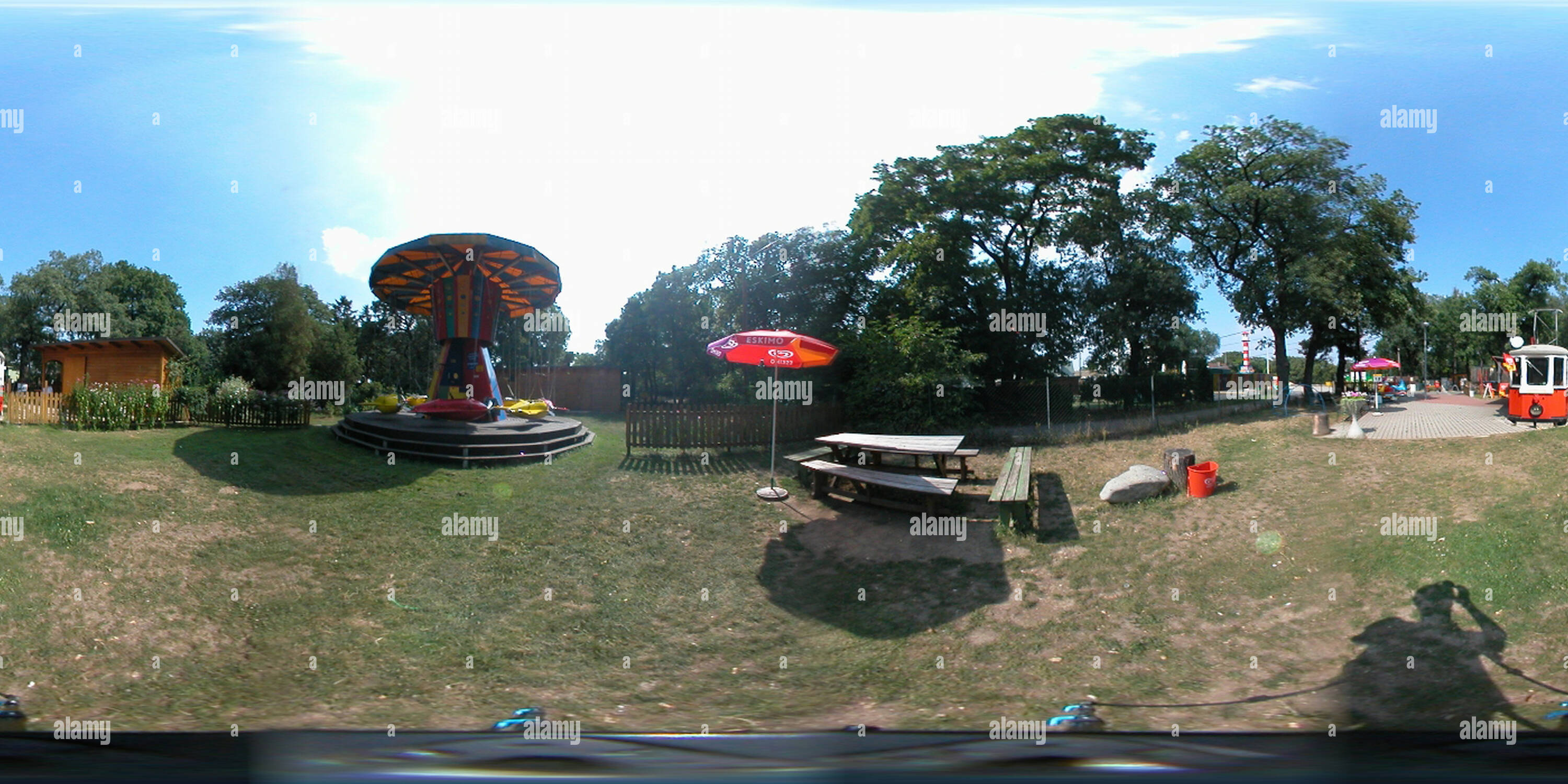 360° view of Böhmischer Prater - Ringelspiel - Alamy